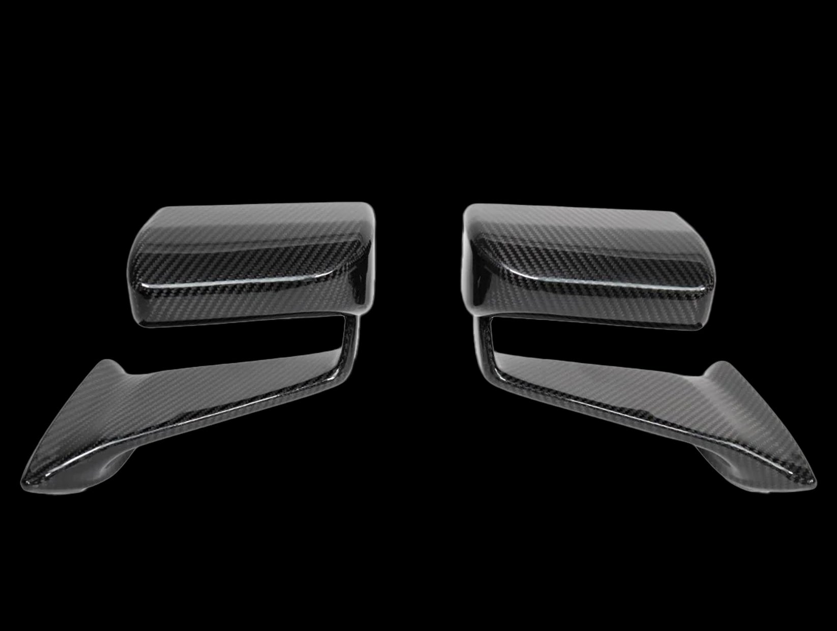 APR Performance GT2 Carbon Aero Mirrors - 22+ Civic Type R (FL5) / 23 ...