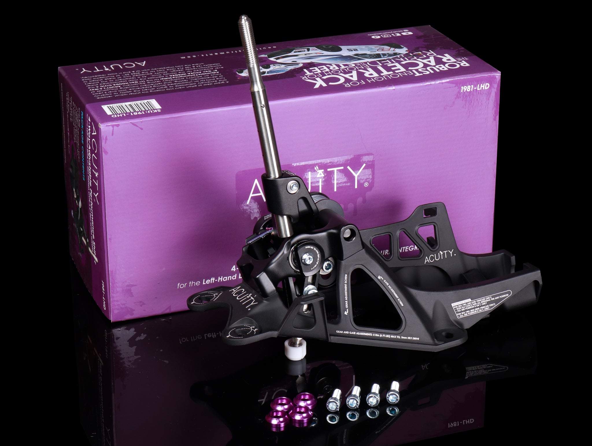 Acuity 4-Way Adjustable Performance Shifter - 22+ Civic / 23+ Integra ...