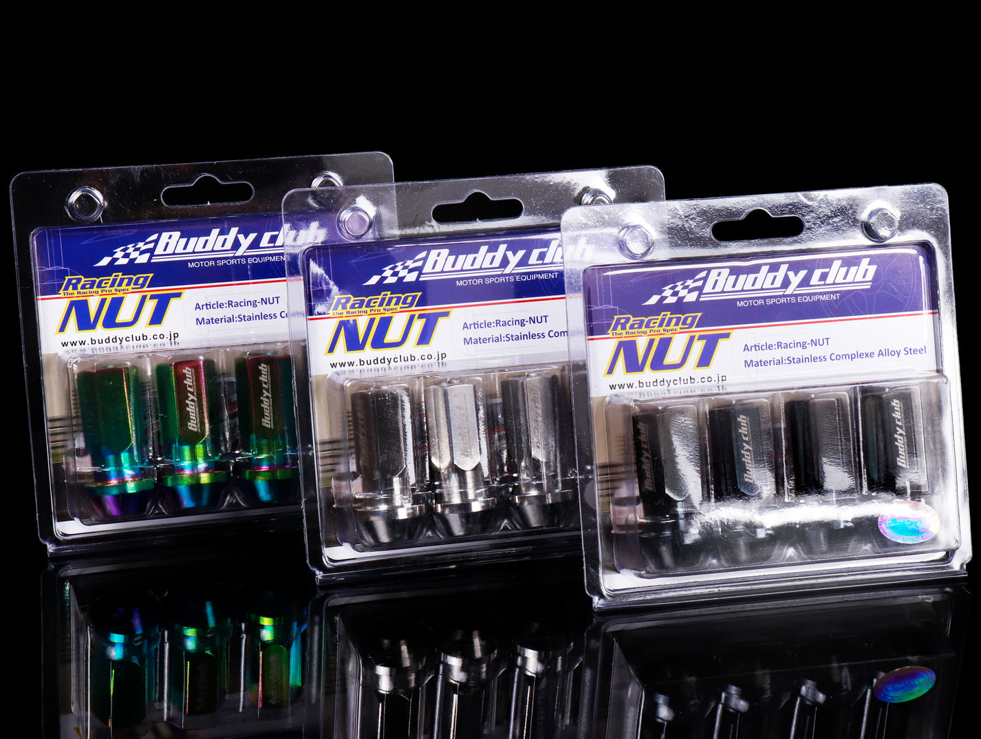 Buddy Club Racing 12x1.5mm Lug Nuts (4-Pieces) - JHPUSA