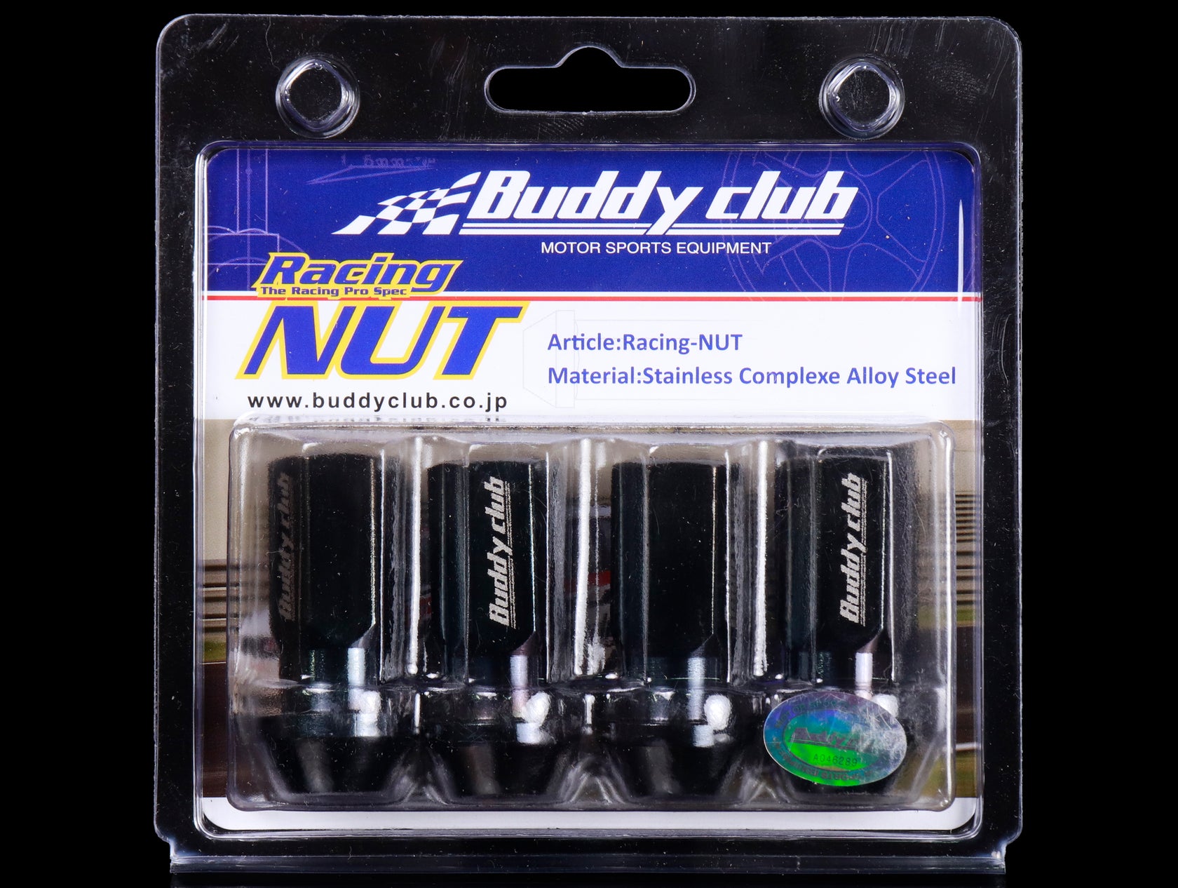 Buddy Club Racing 12x1.5mm Lug Nuts (4-Pieces) - JHPUSA
