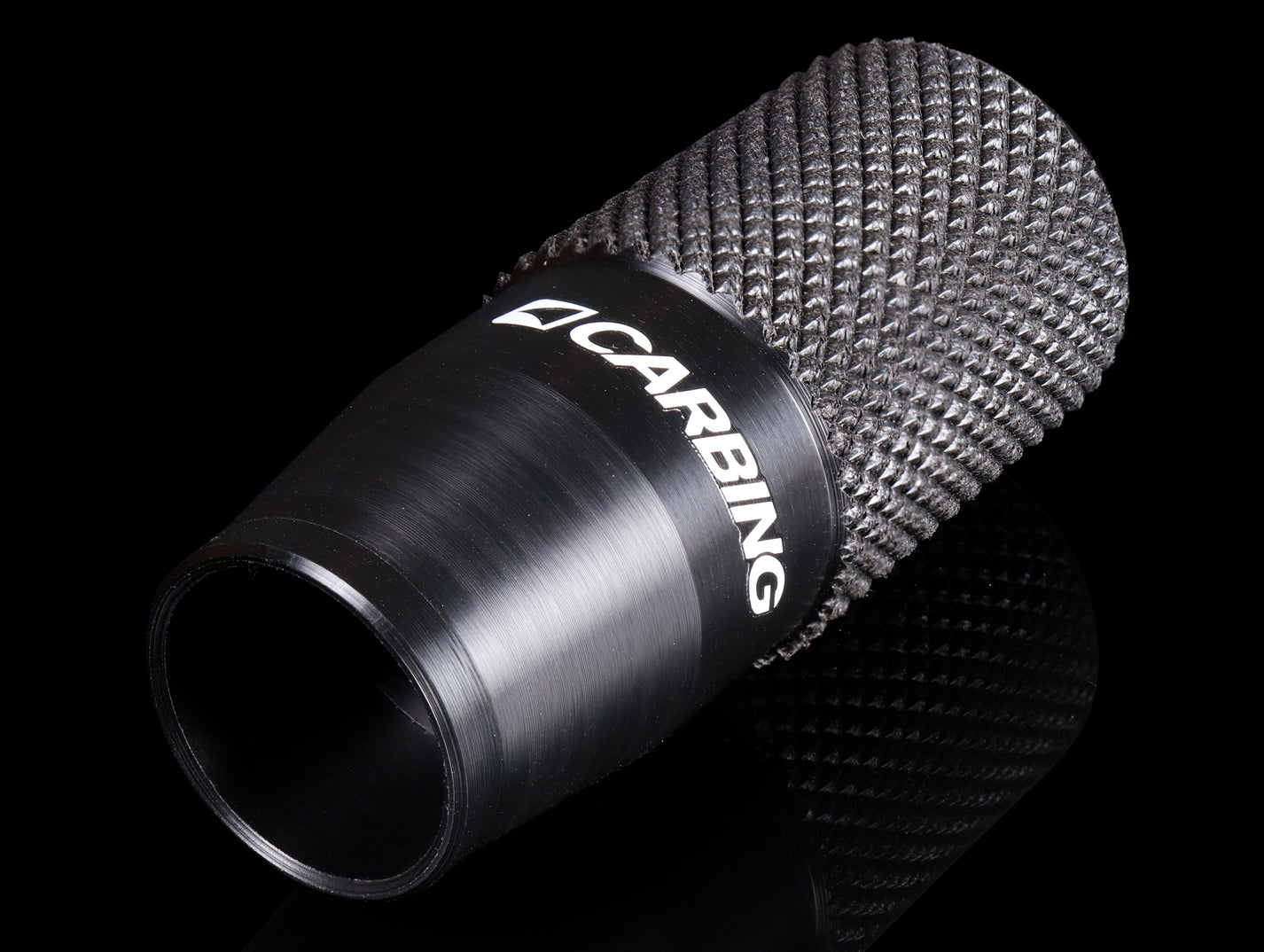 Carbing Duracon High Grip Shift Knob - Black - 10x1.5 - JHPUSA