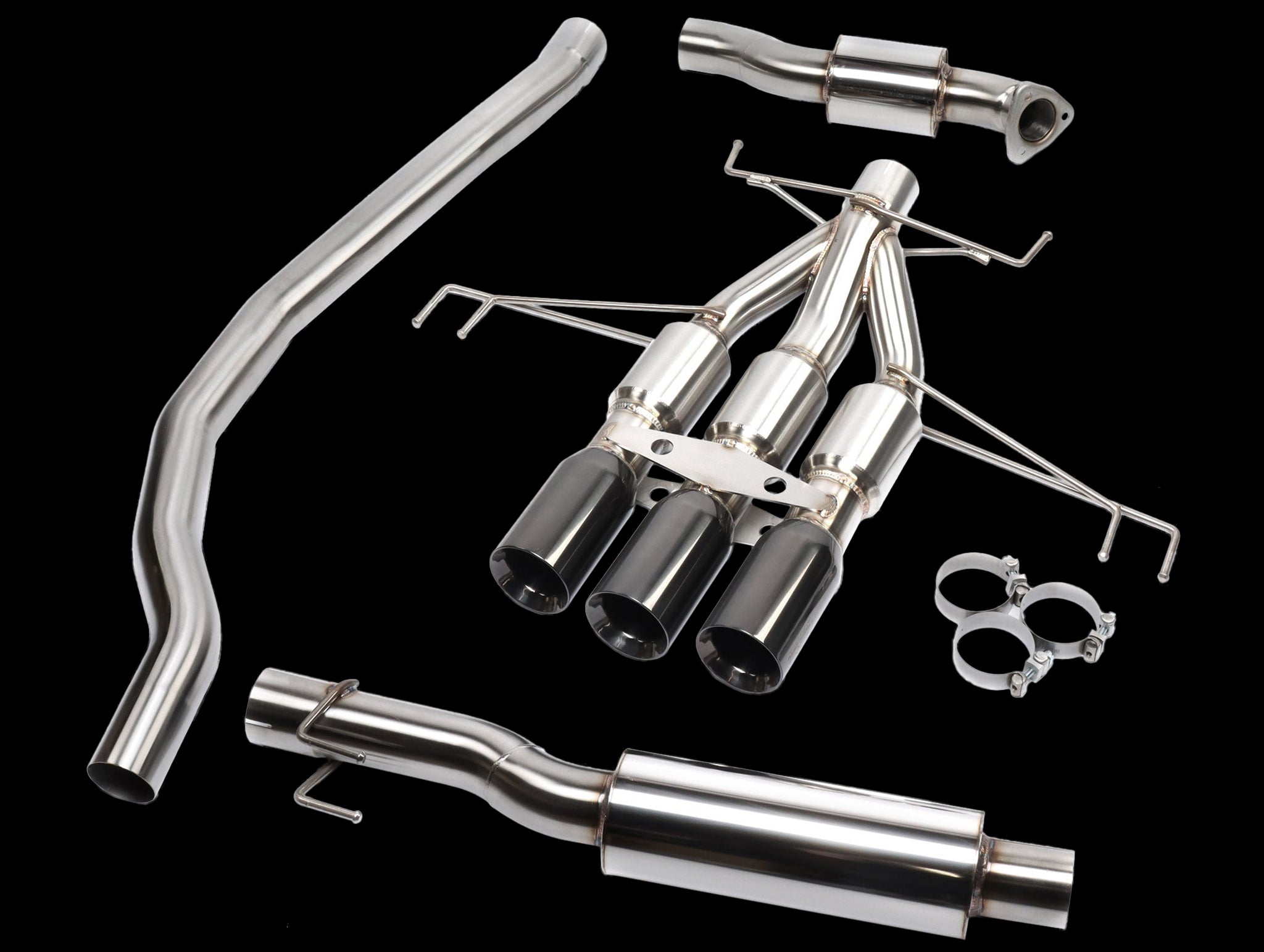 DC Sports Exhaust System - 17-21 Civic Type-R (FK8) - JHPUSA