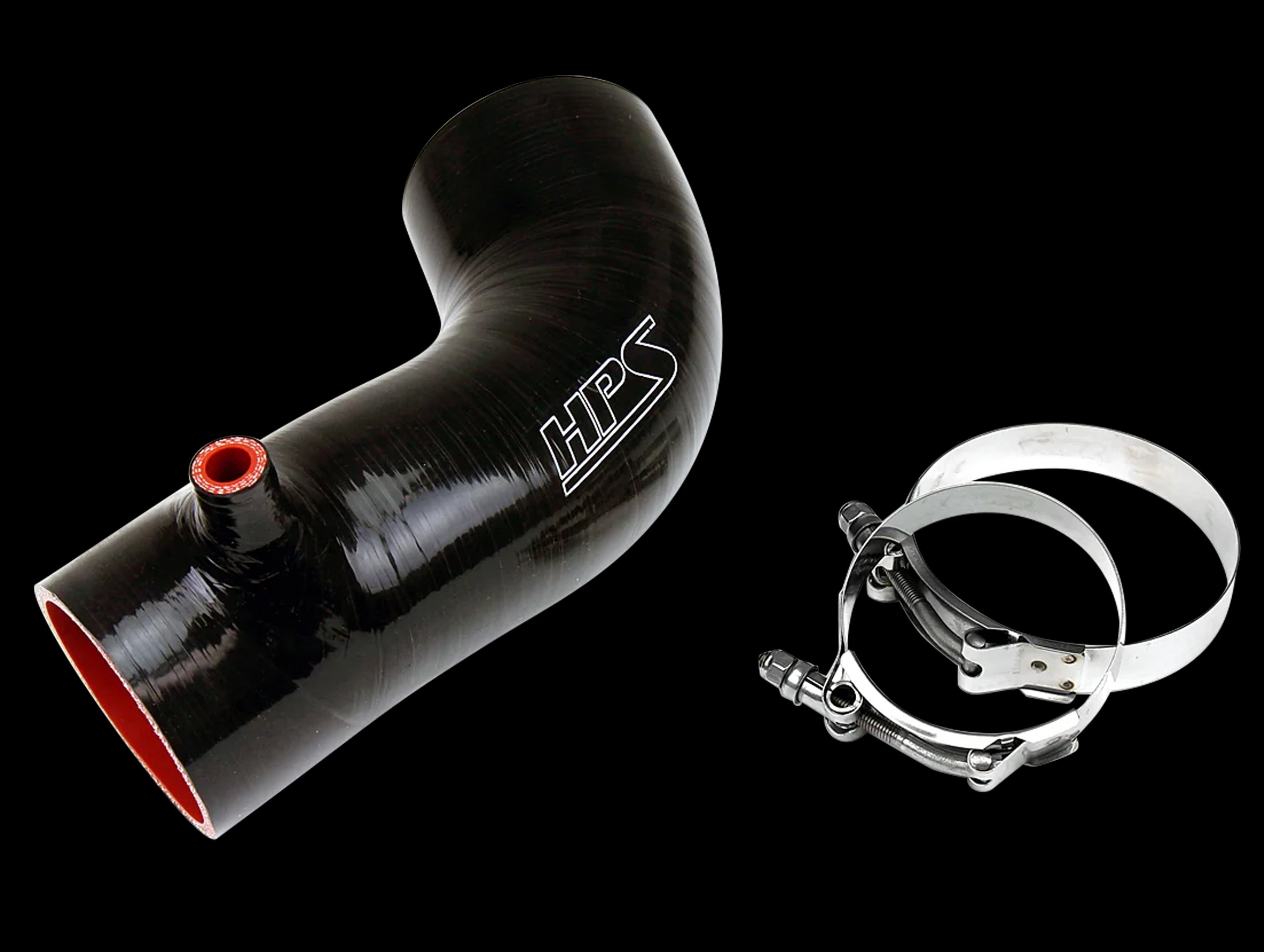 HPS Performance Silicone Air Intake Kit Post MAF Hose - 12-15 Civic Si ...