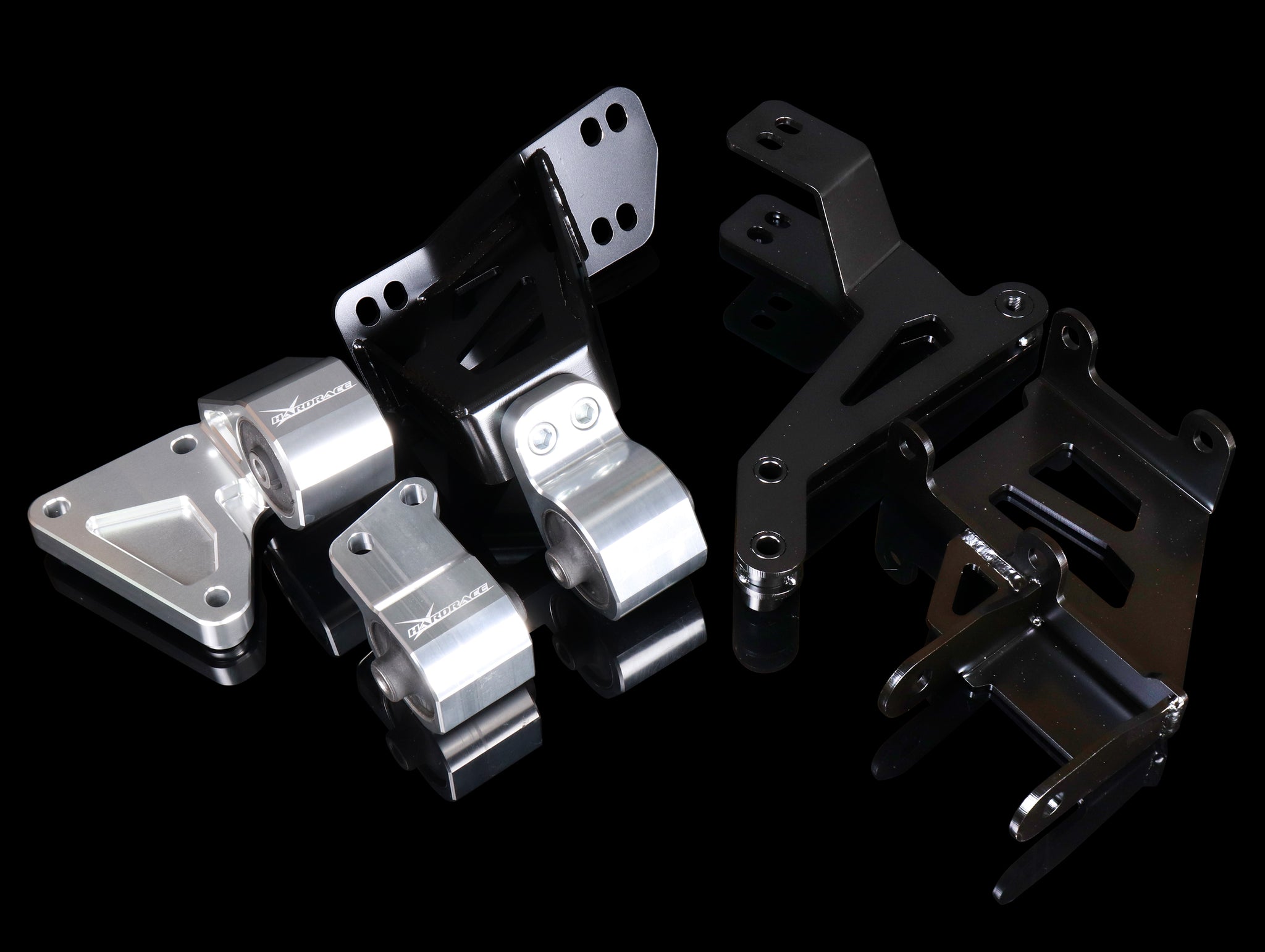 Hardrace K-series Engine Mount Kit (K20A Trans) - 92-95 Civic / 94-01 ...