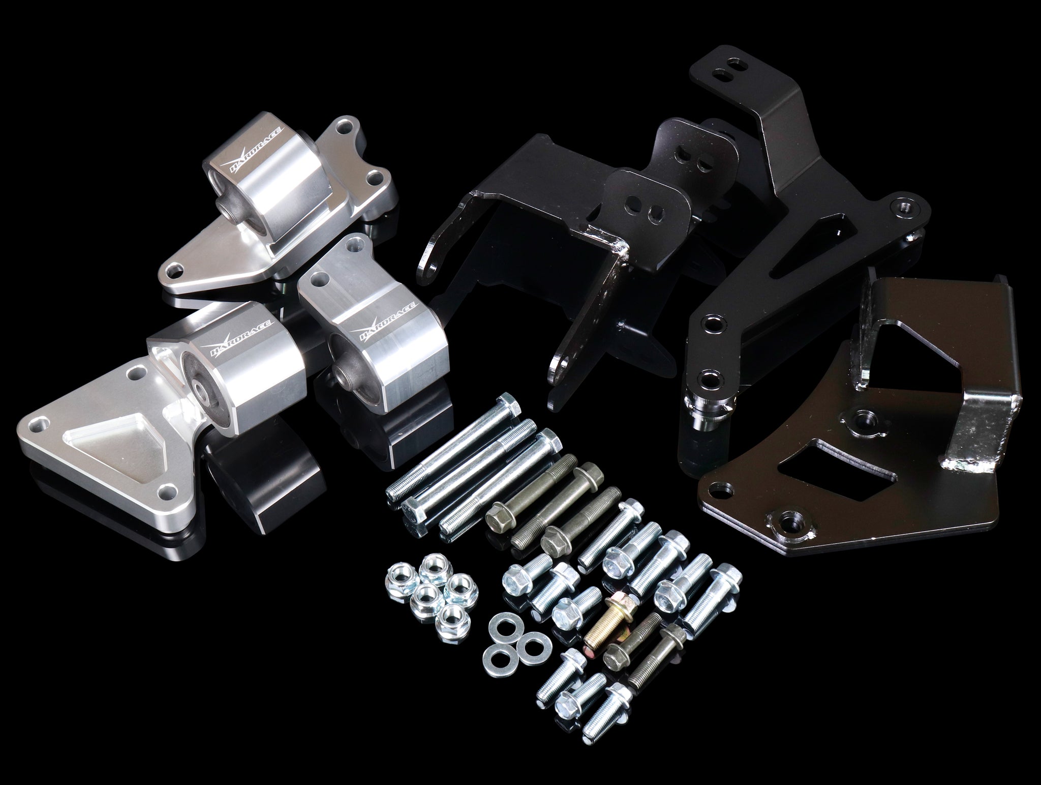 Hardrace K-series Engine Mount Kit (K20A Trans) - 96-00 Civic - JHPUSA