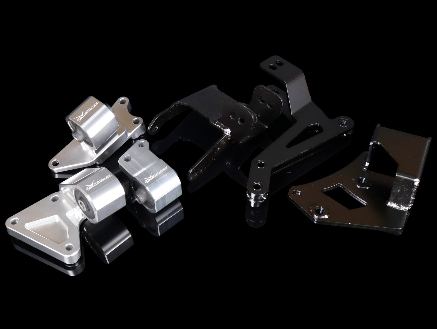 Hardrace K-series Engine Mount Kit (K20A Trans) - 96-00 Civic - JHPUSA