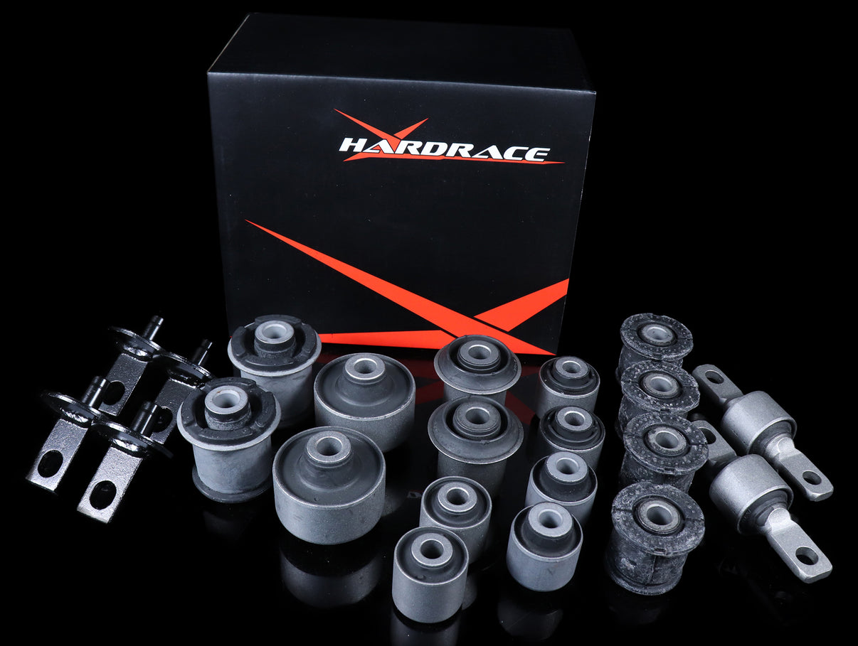 Hardrace Complete Bushing Set (Hard Rubber) - 02-06 RSX - JDM Honda ...