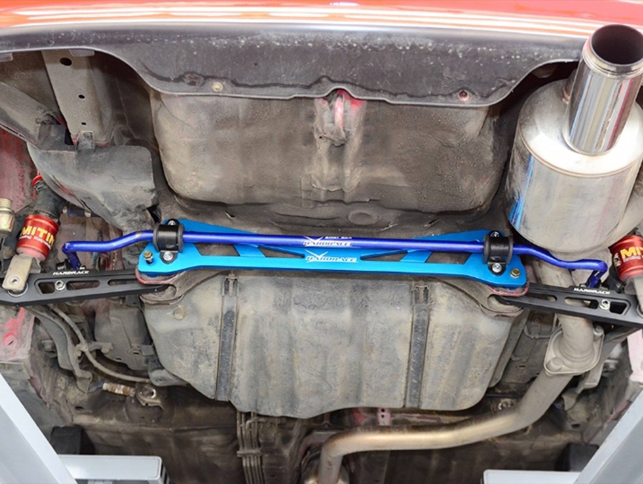 Hardrace Rear Subframe Brace - 92-95 Civic / 94-01 Integra - JHPUSA