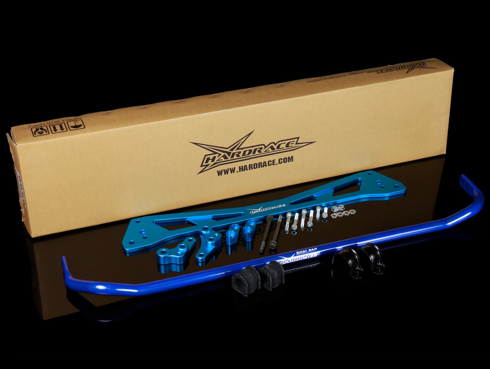 Hardrace Rear Swaybar & Subframe Brace Kit - 92-95 Civic / 94-01 ...