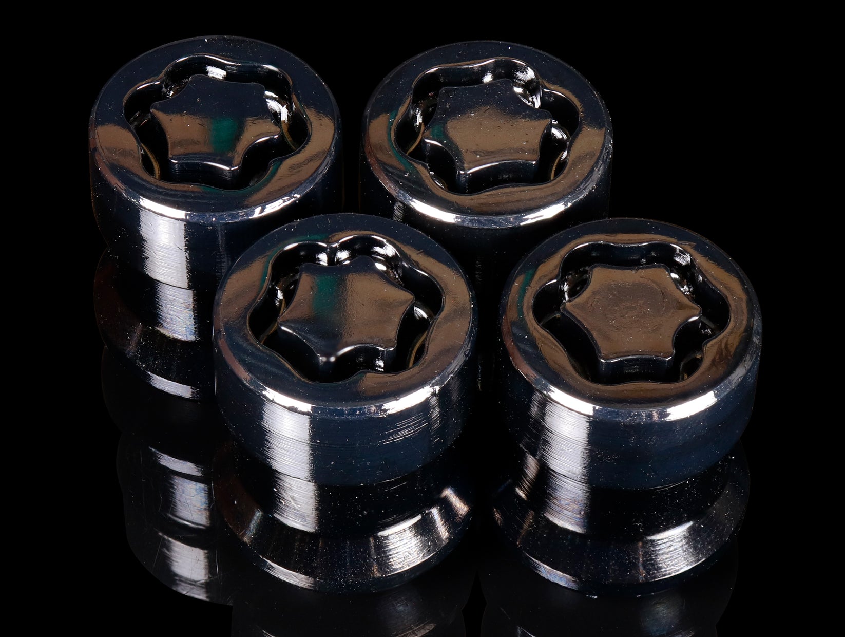 Honda Wheel Lock Set - Black - JHPUSA