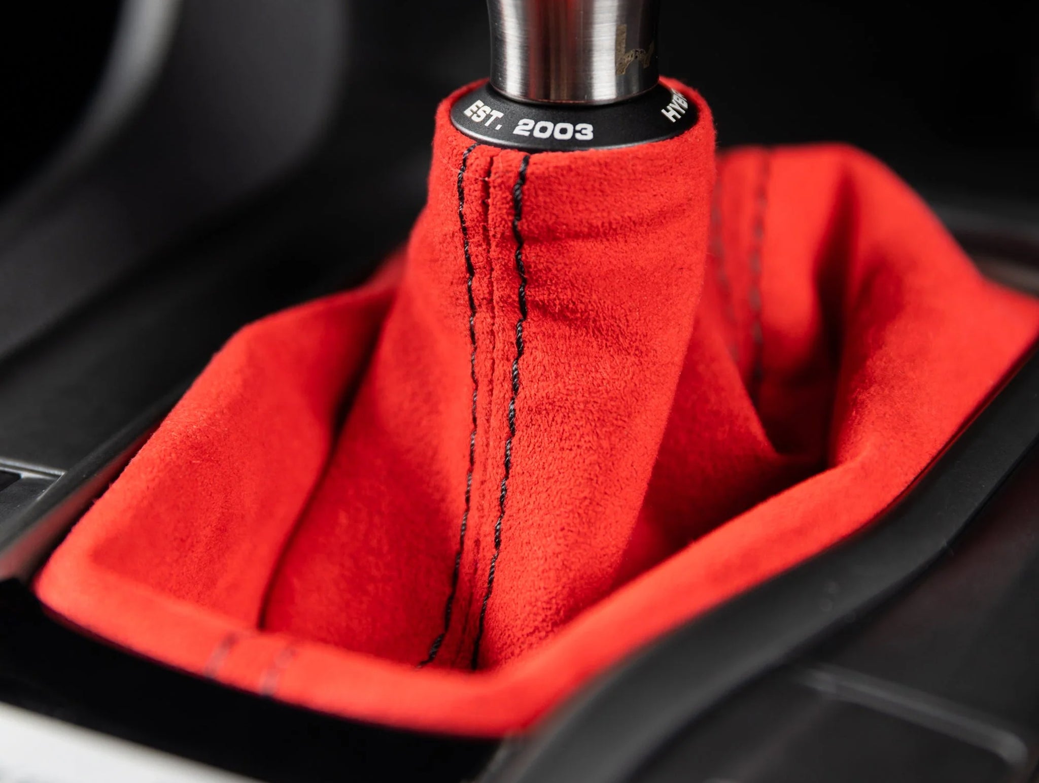 Hybrid Racing Alcantara Shift Boot - 16-21 Civic - JHPUSA