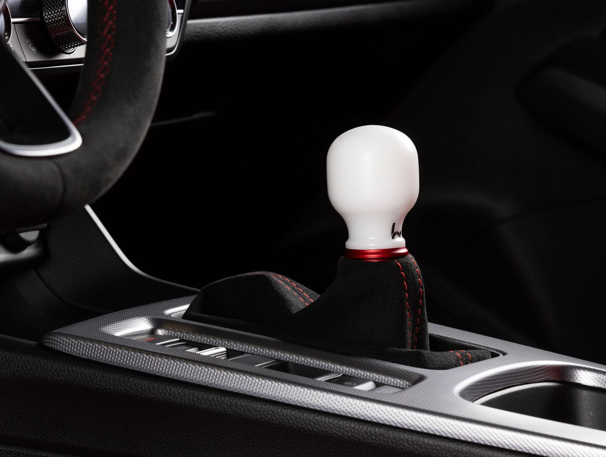 Hybrid Racing Alcantara Shift Boot - 22+ Civic - JHPUSA
