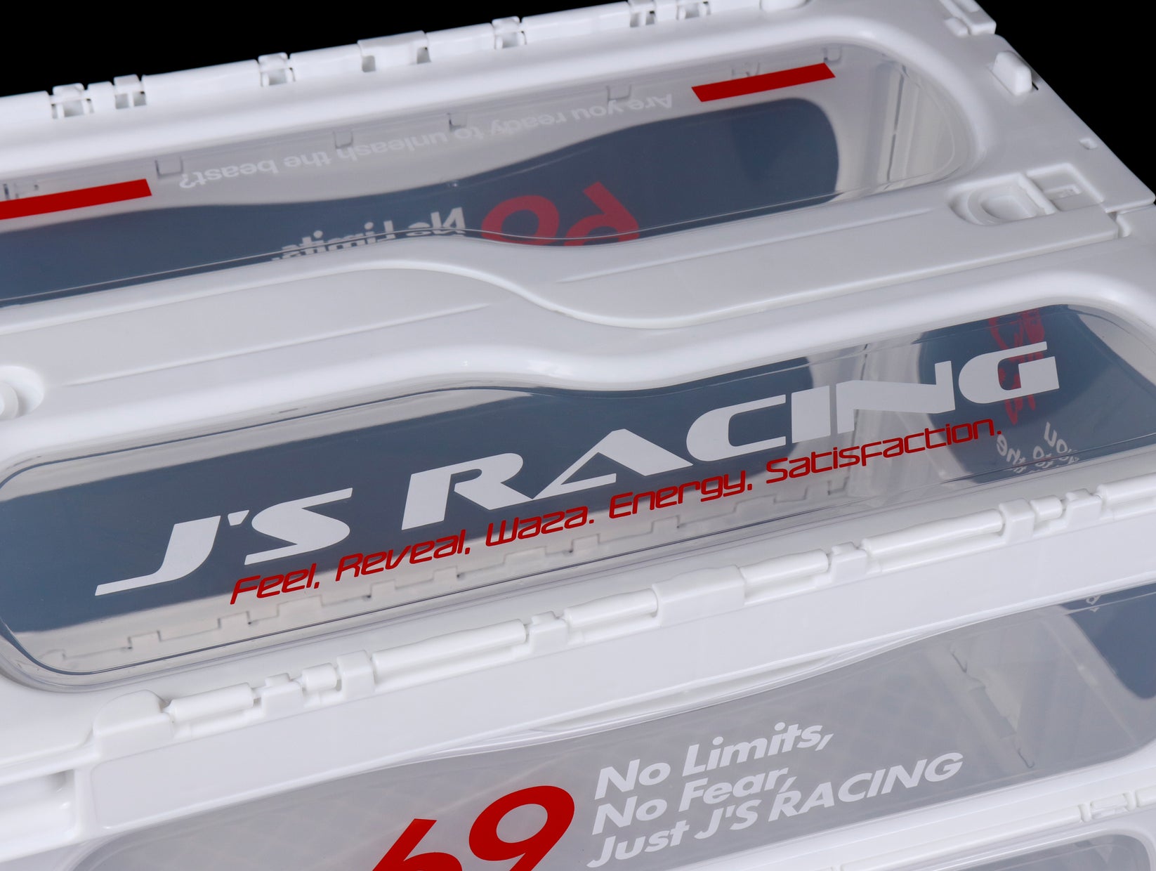 J's Racing Crystal Box Folding Storage Container - JHPUSA