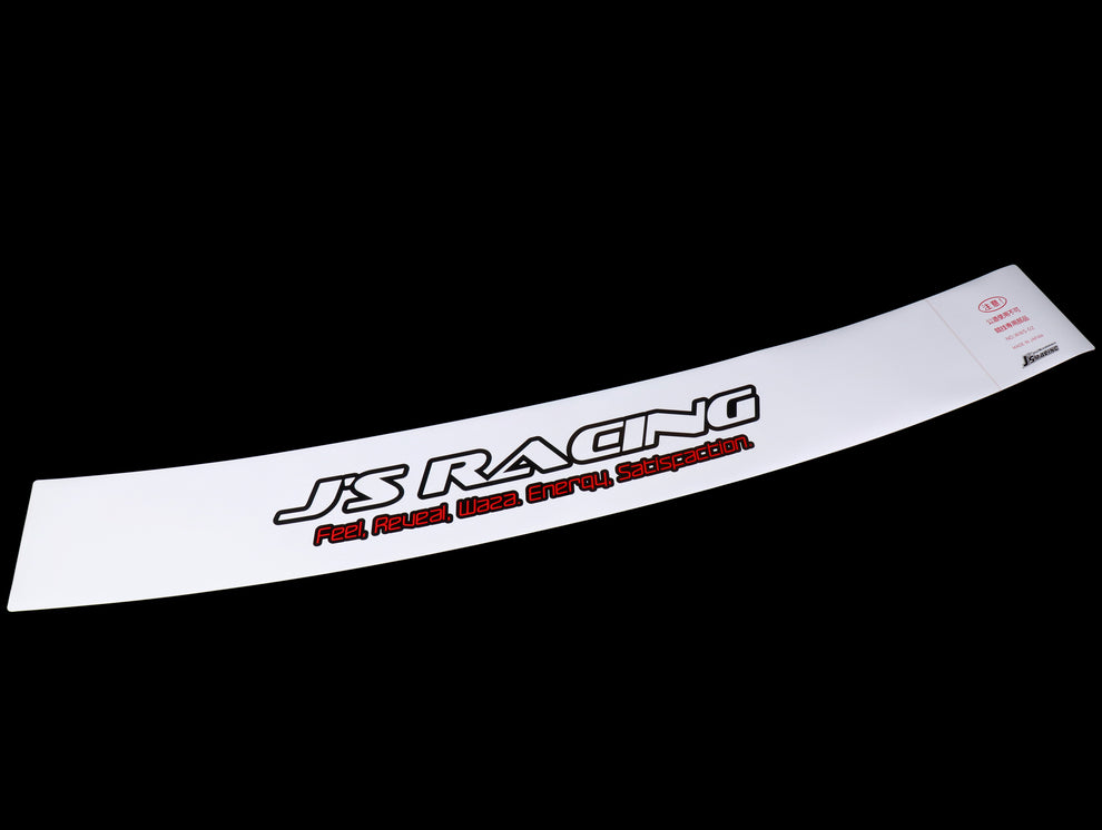J's Racing Windshield Banner - JHPUSA