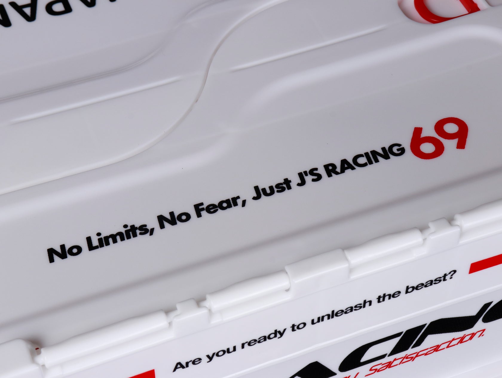 J's Racing Folding Storage Container - White - JHPUSA