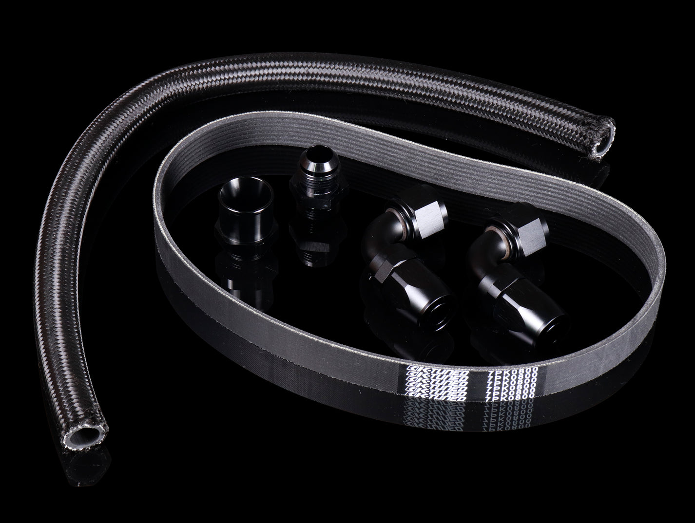 K-Tuned Complete K-Series Alternator Water Plate Kit w/ Electric Water ...