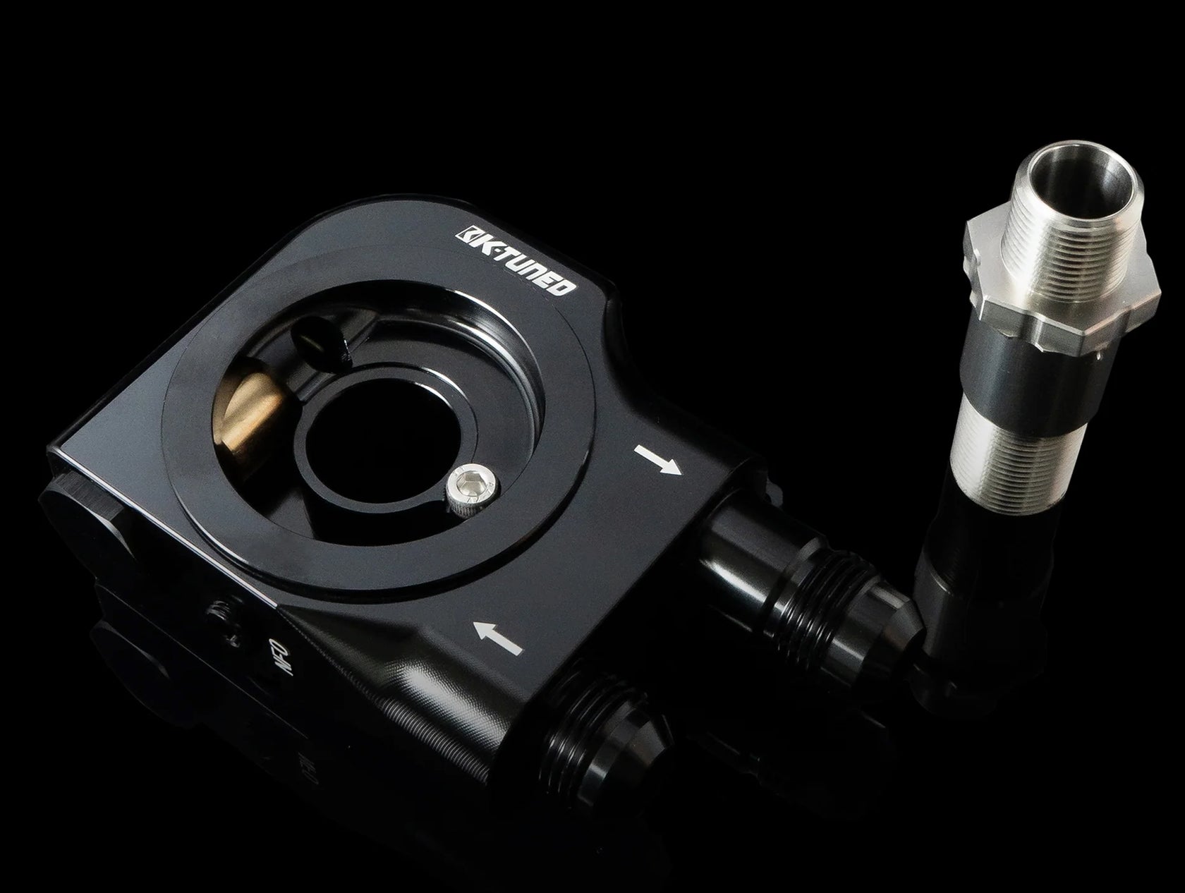 K-Tuned Oil Cooling Sandwich Adapter Plate - K-Series - JHPUSA