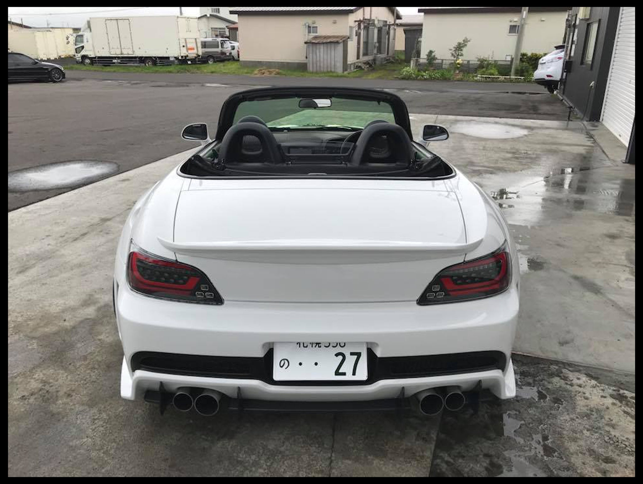 Mode Parfume Rear Trunk Spoiler - 00-09 S2000 - JHPUSA