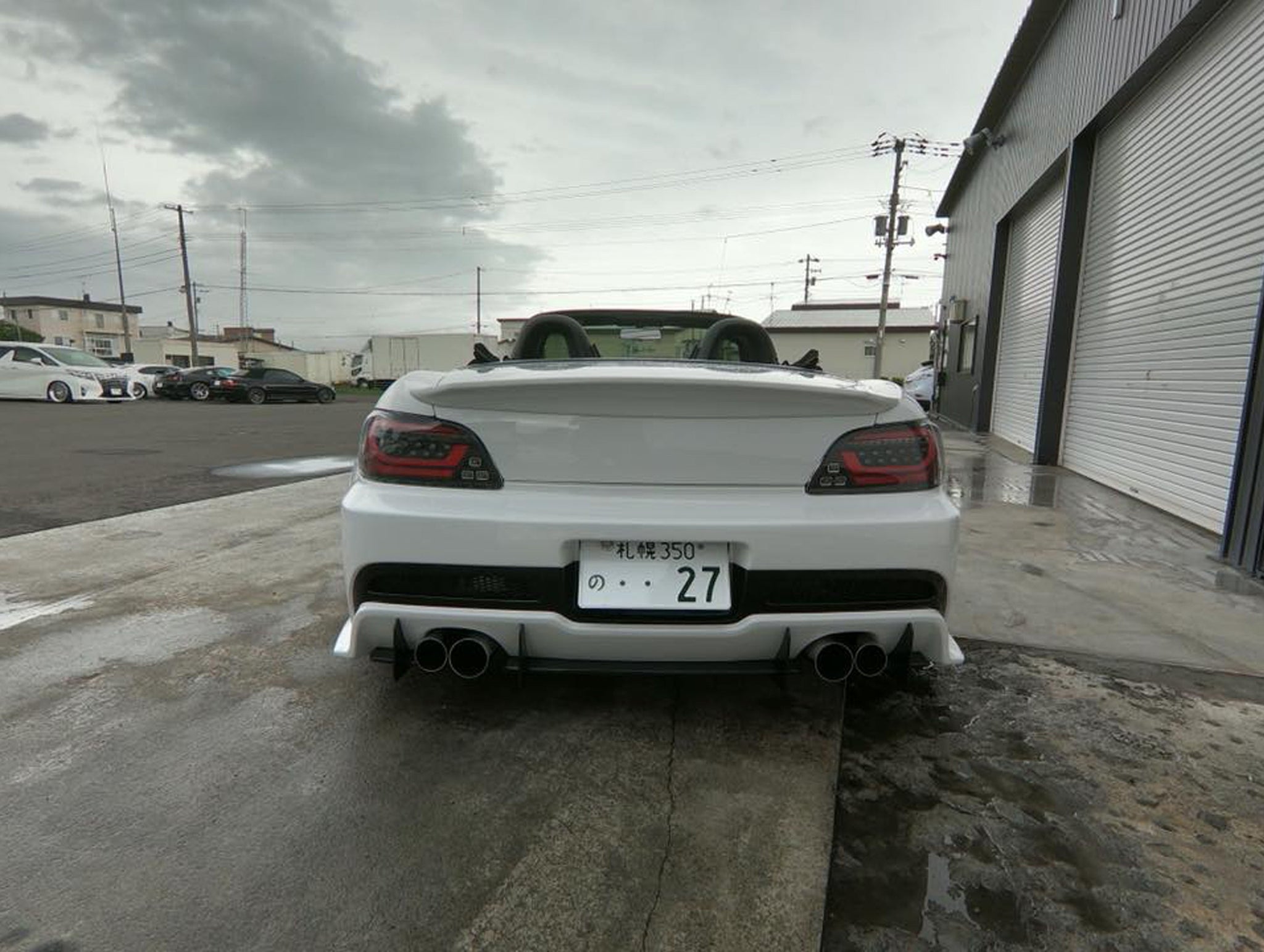 Mode Parfume Rear Trunk Spoiler - 00-09 S2000 - JHPUSA