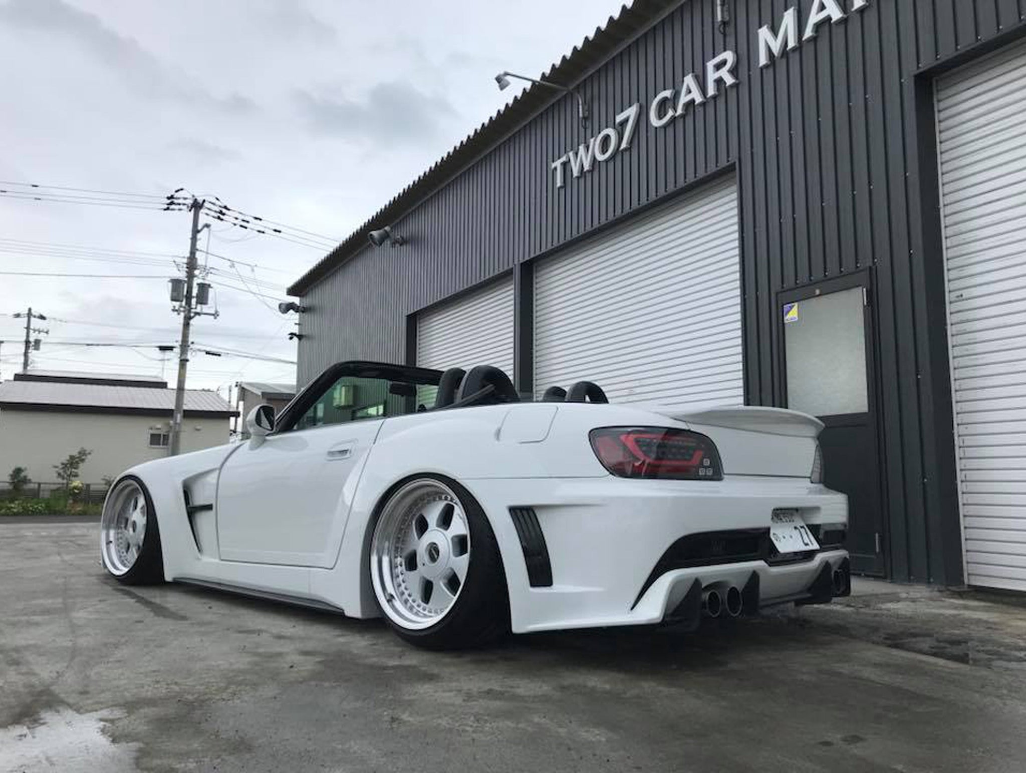 Mode Parfume Rear Trunk Spoiler - 00-09 S2000 - JHPUSA