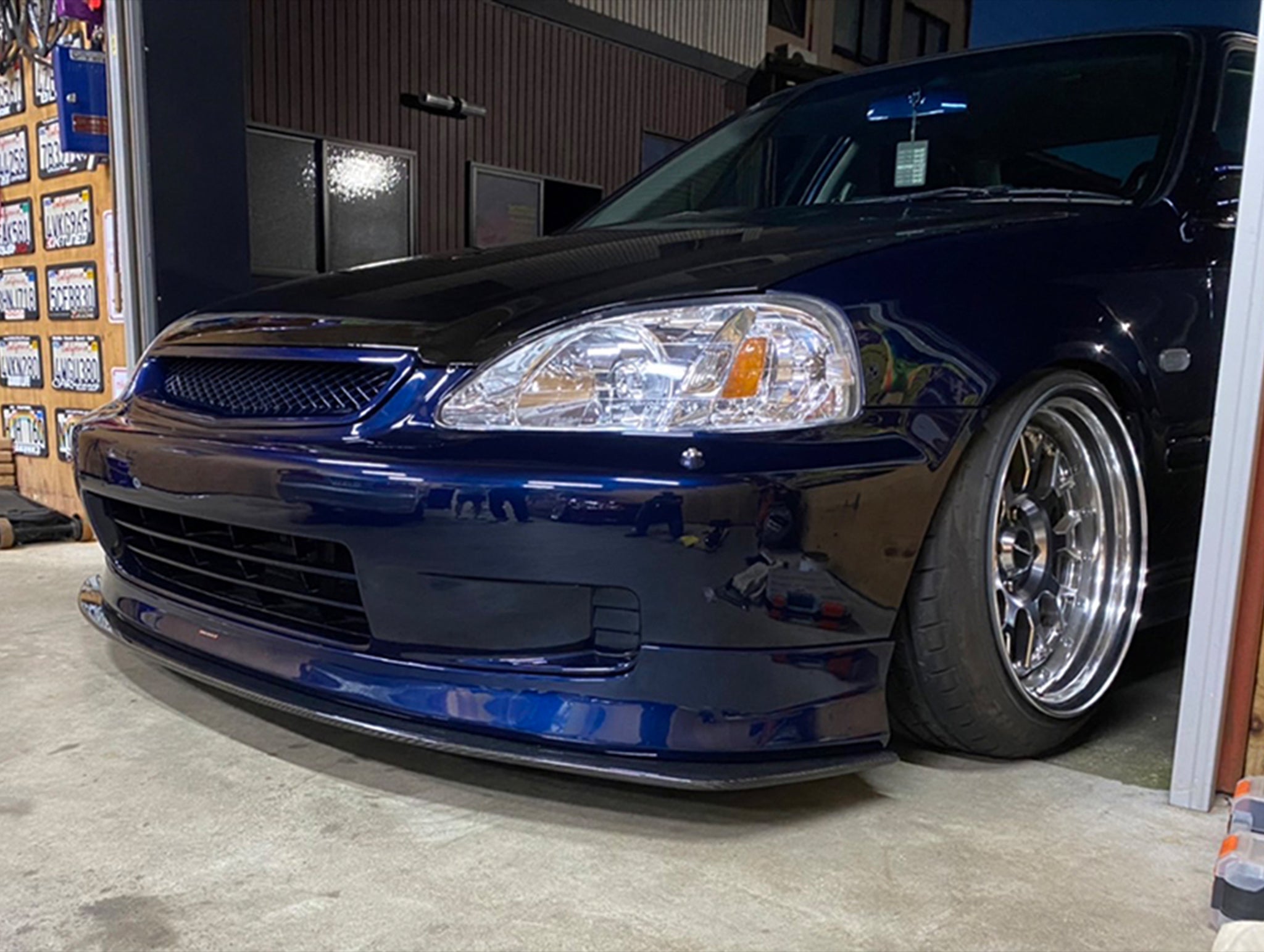 Mode Parfume Front Lip w/ Under Splitter - 99-00 Civic - JHPUSA