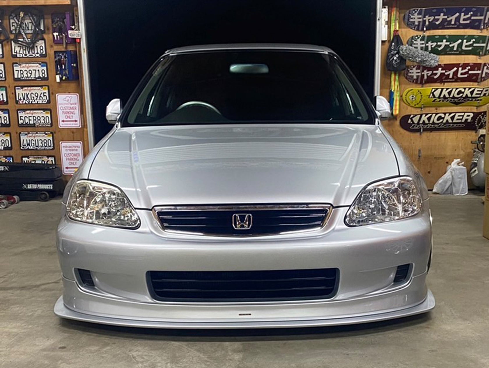 Mode Parfume Front Lip w/ Under Splitter - 99-00 Civic - JHPUSA
