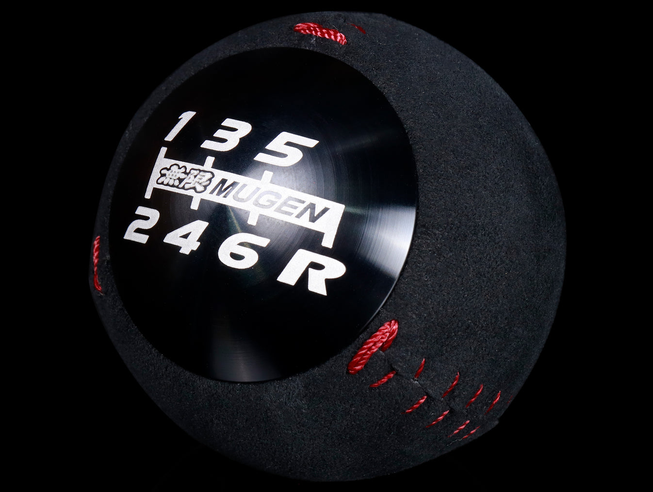 Mugen Shift Knob - 6 speed Alcantara - JHPUSA