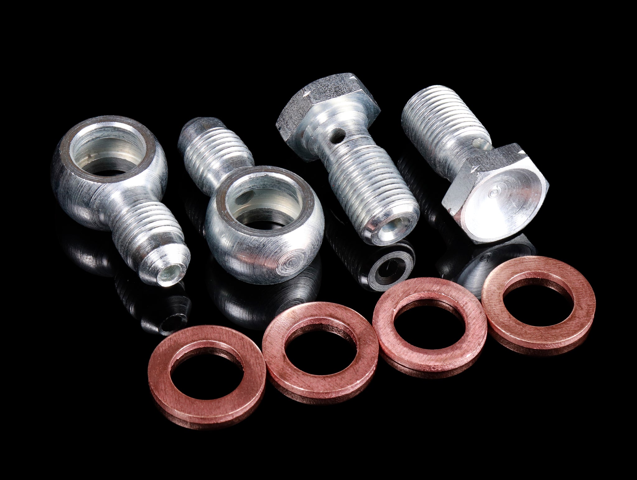 PLM Brake Line Tuck Kit Fittings - 88-00 Civic / 90-01 Integra - JHPUSA