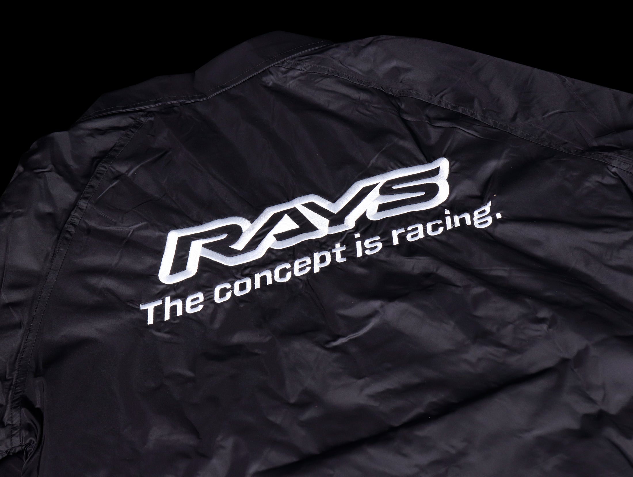 Rays Windbreaker Jacket - Black - JHPUSA