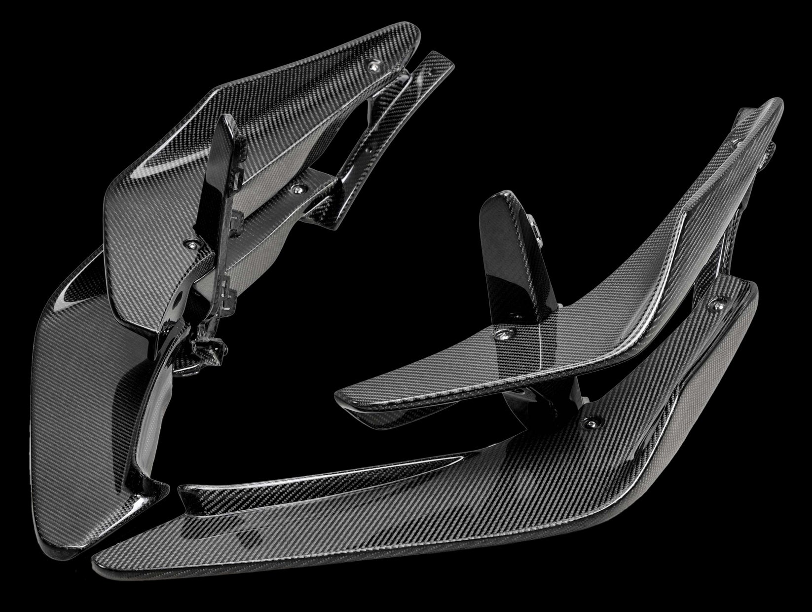 Seibon Carbon Fiber Front Bumper Canards - 23+ Civic Type-R (FL5) - JHPUSA