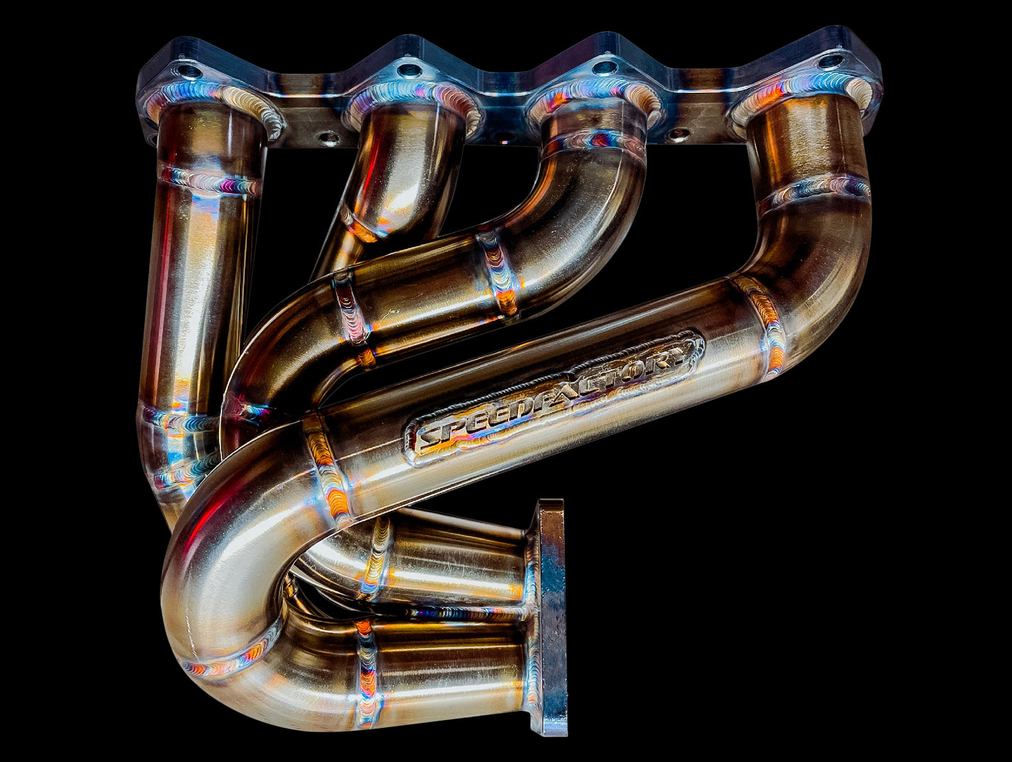 SpeedFactory Forward Facing H-Series & H2B Outlaw Turbo Manifolds - JHPUSA
