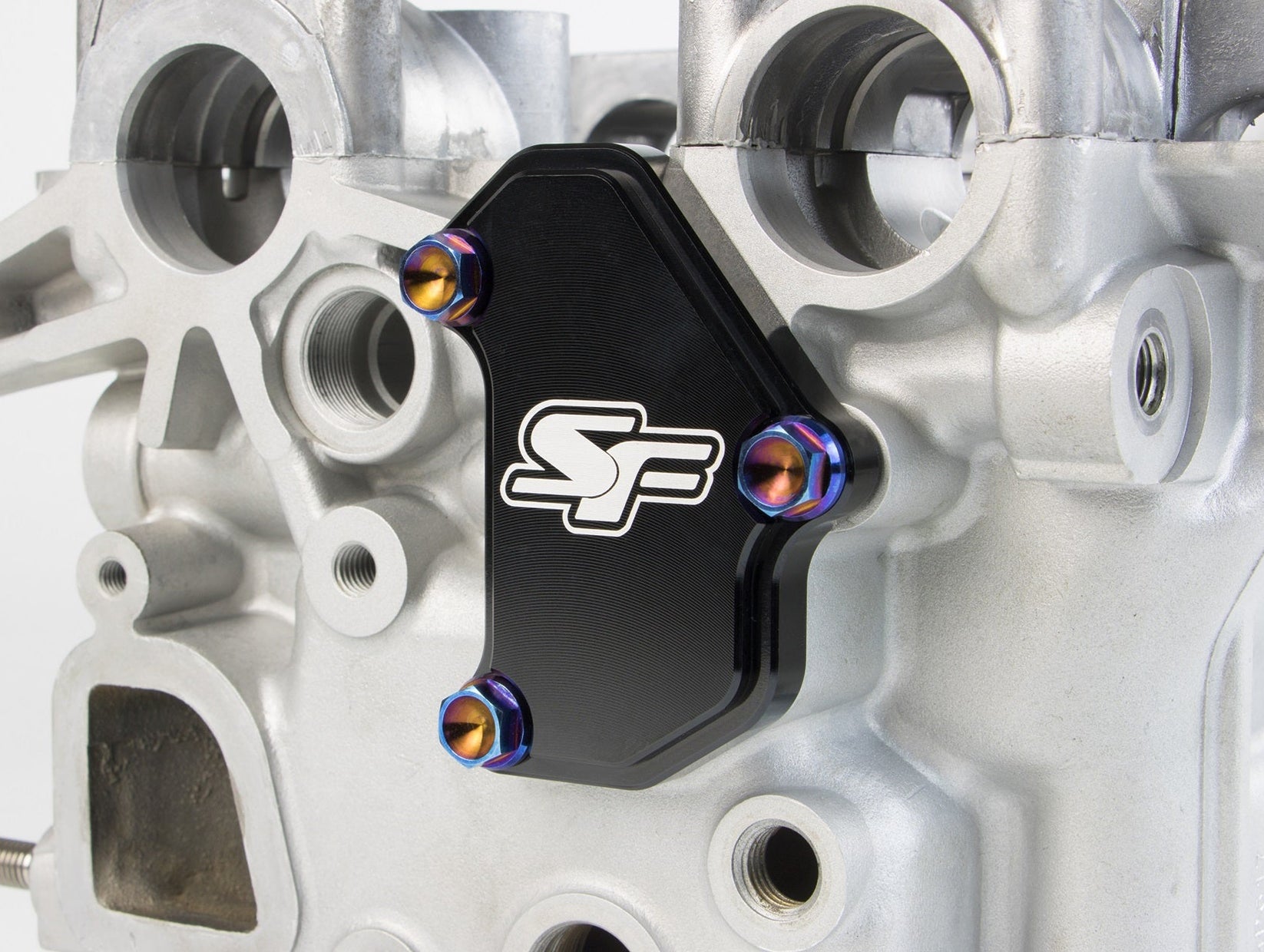 SpeedFactory Racing Billet B-Series VTEC Solenoid Block Off Plate - JHPUSA