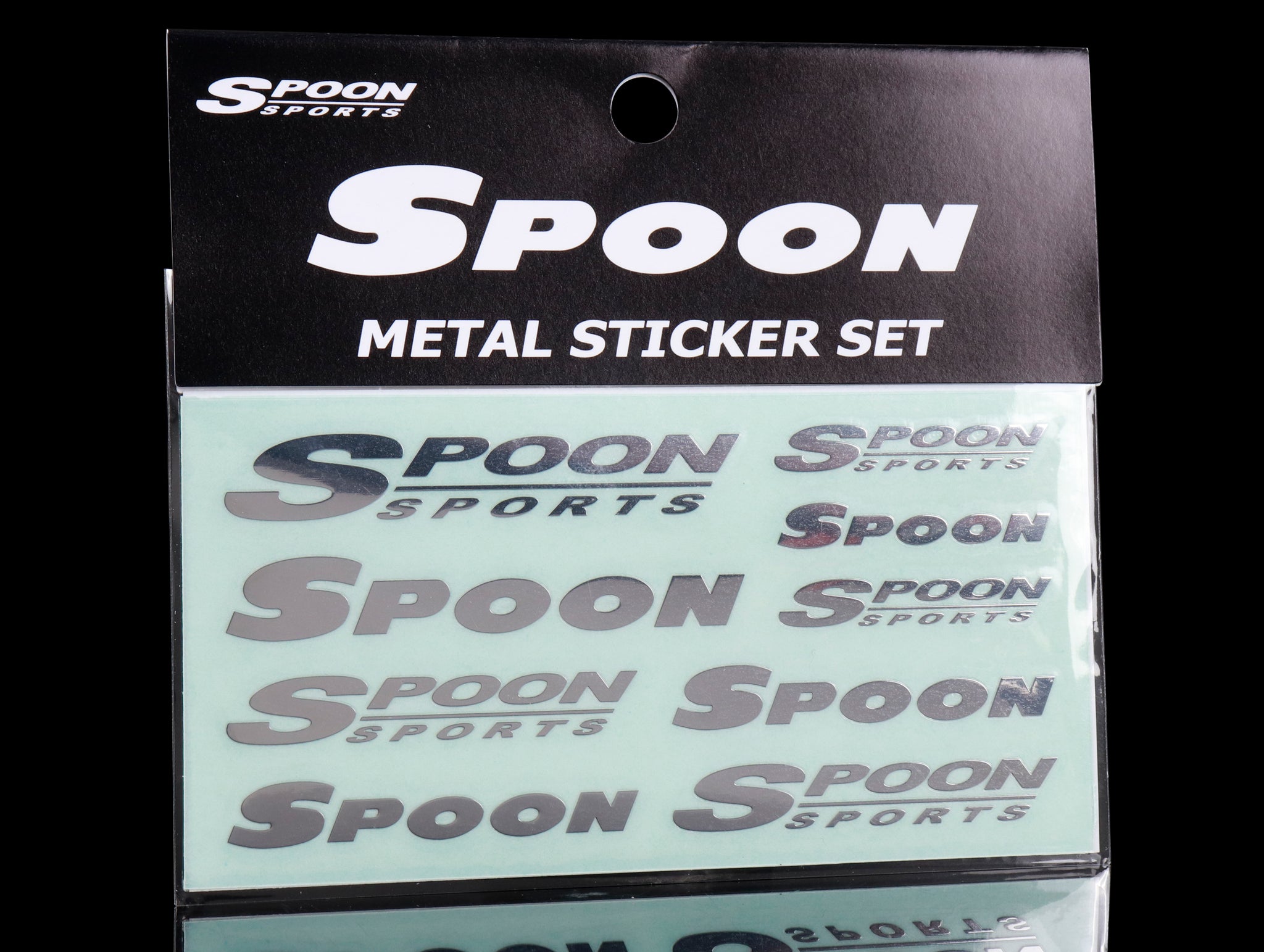 Spoon Metal Sticker Set - JHPUSA