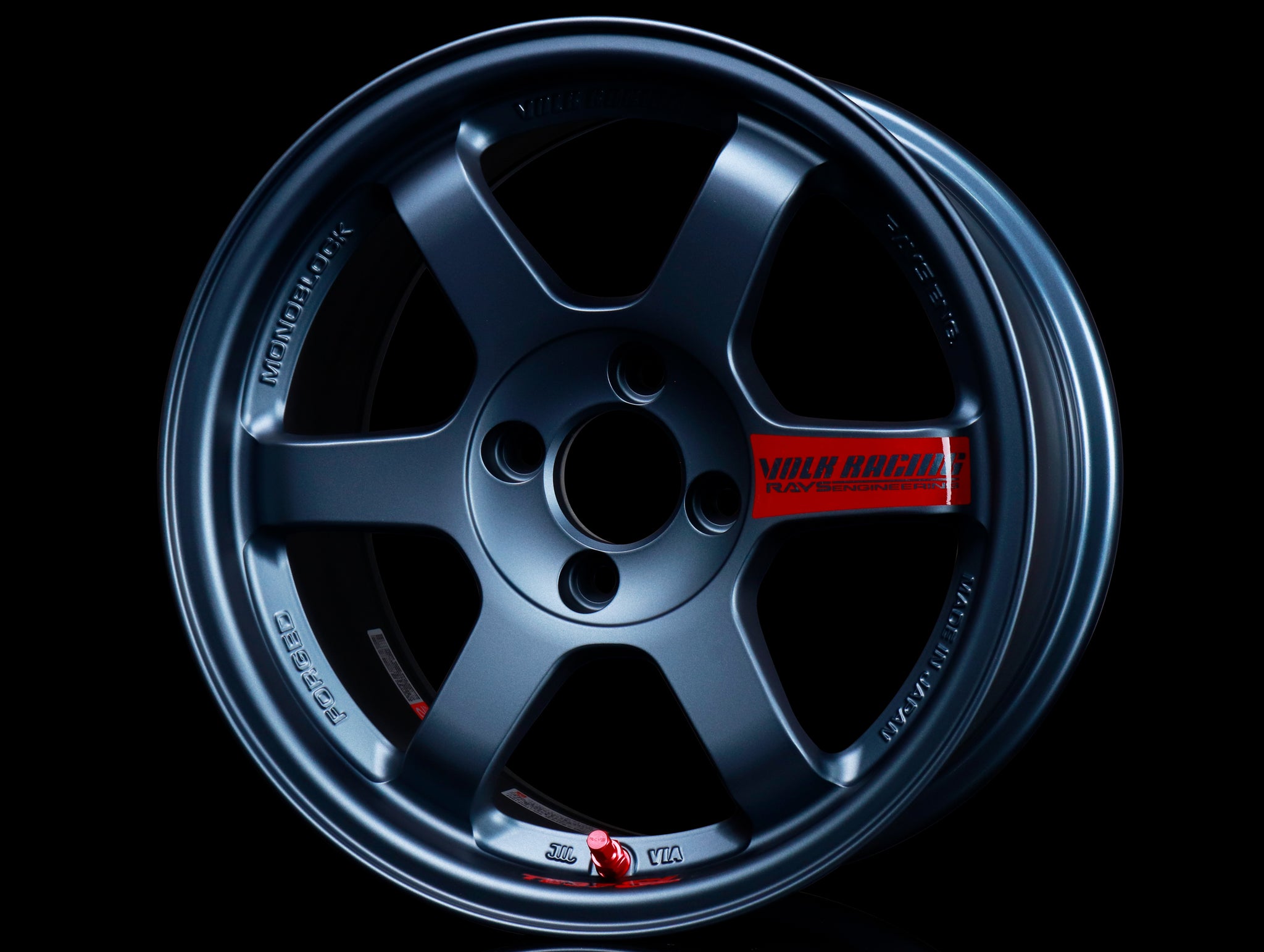 Volk Racing TE37SL Super Lap Edition - Matte Blue Gunmetal 15x8.0 ...