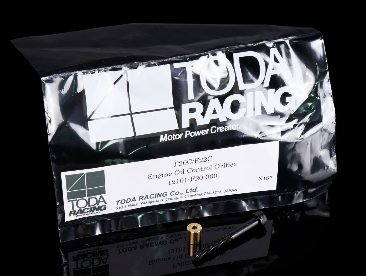 TODA Racing Oil Control Orifice - 00-09 S2000 - JHPUSA
