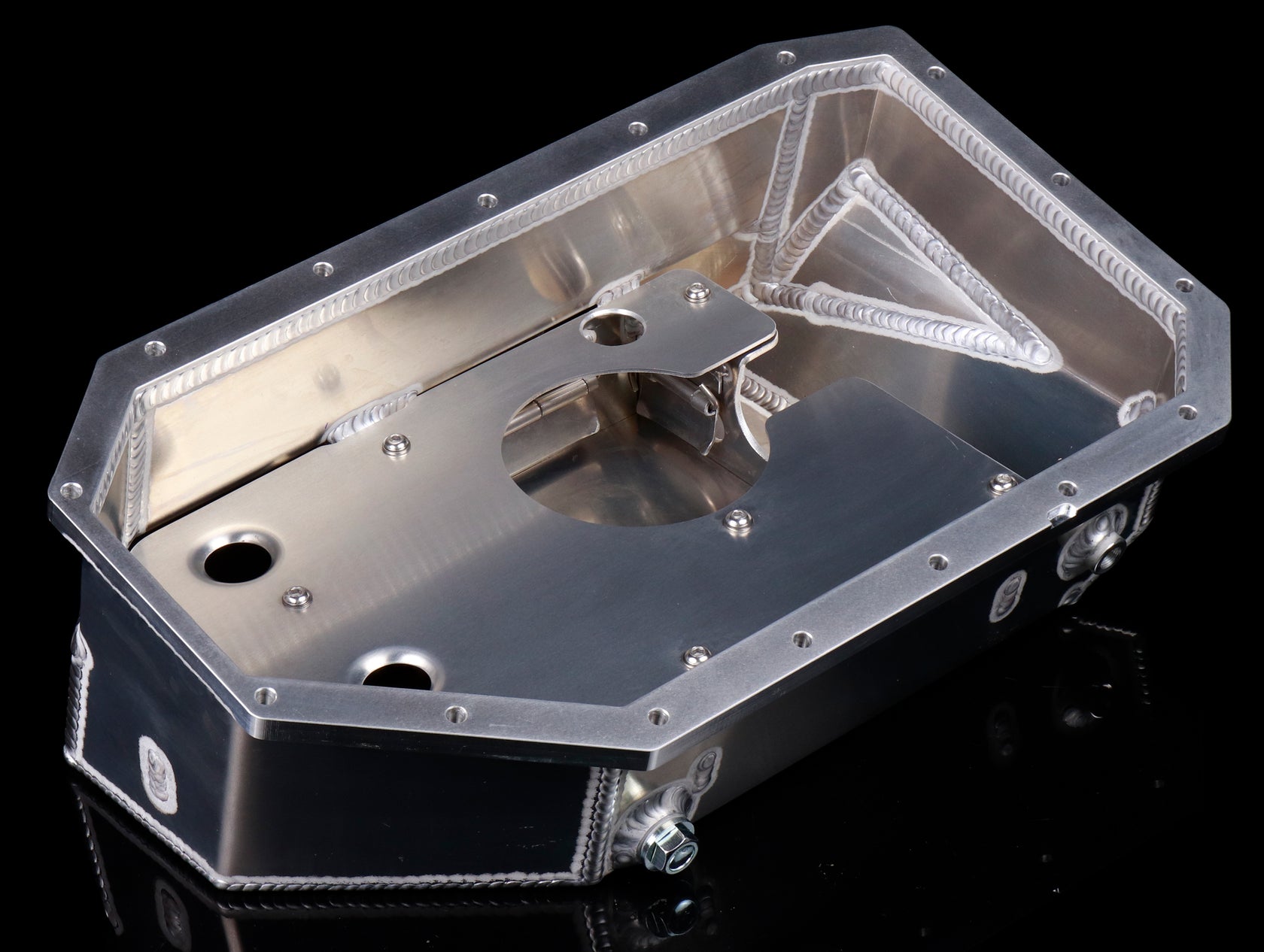 Unit 2 Fabrication K Series Elite Aluminum Oil Pan - JHPUSA