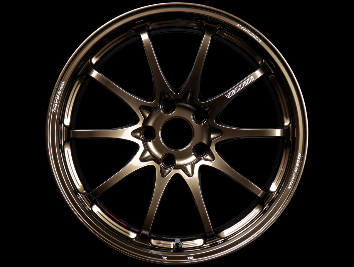 Volk Racing CE28N Plus Wheels - Shining Bronze Metal - 18x9.5 / +38 ...