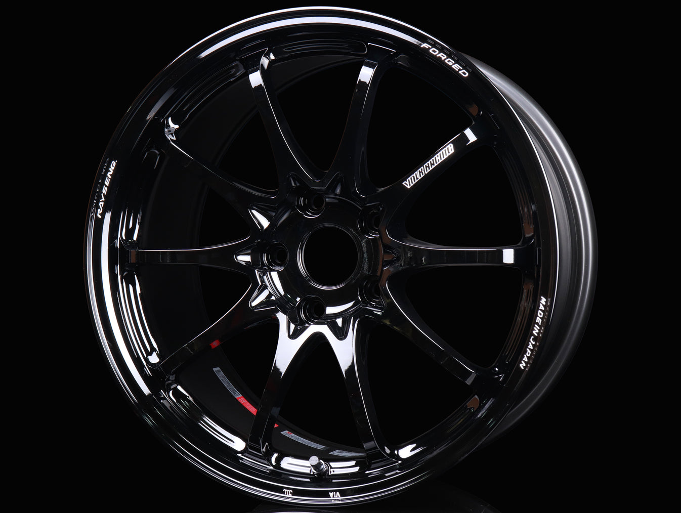 Volk Racing CE28N Plus Wheels - Gloss Black - 18x9.5 / +38 - JHPUSA