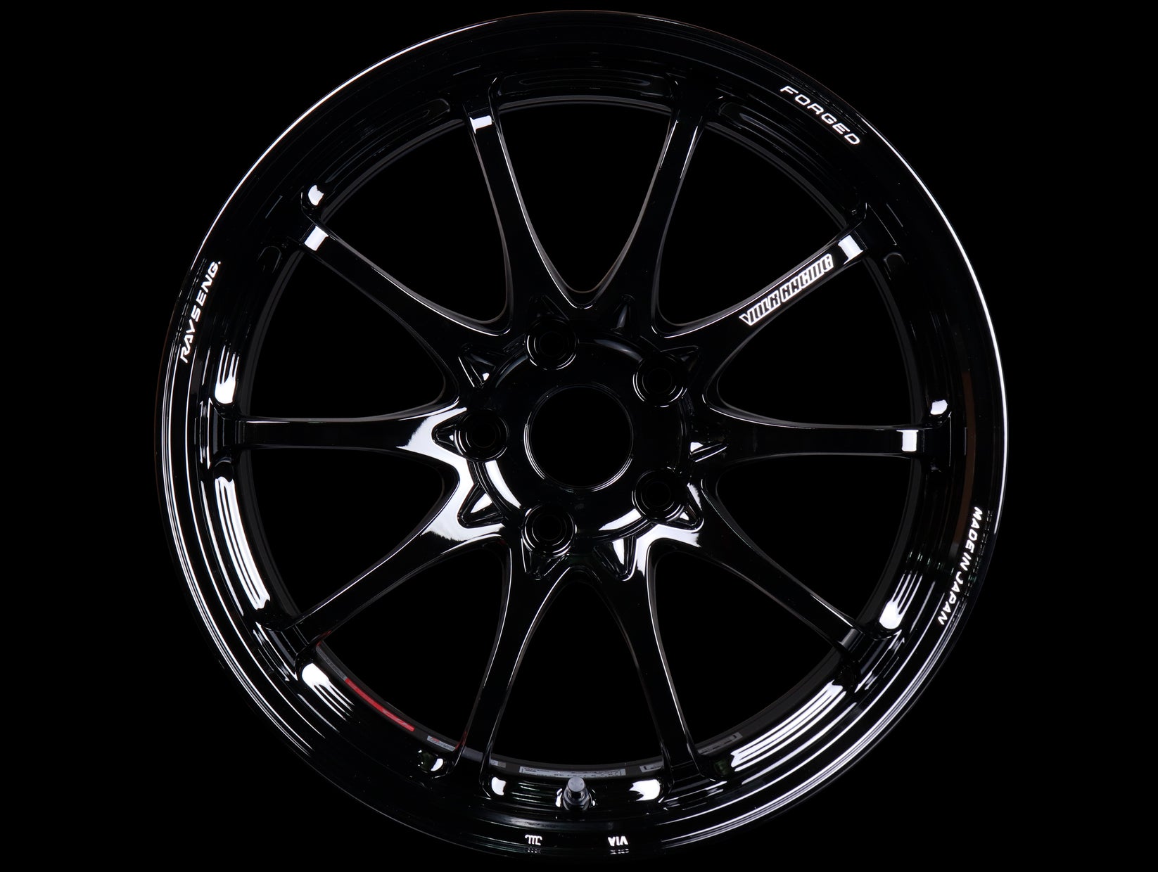Volk Racing CE28N Plus Wheels - Gloss Black - 18x9.5 / +38 - JHPUSA