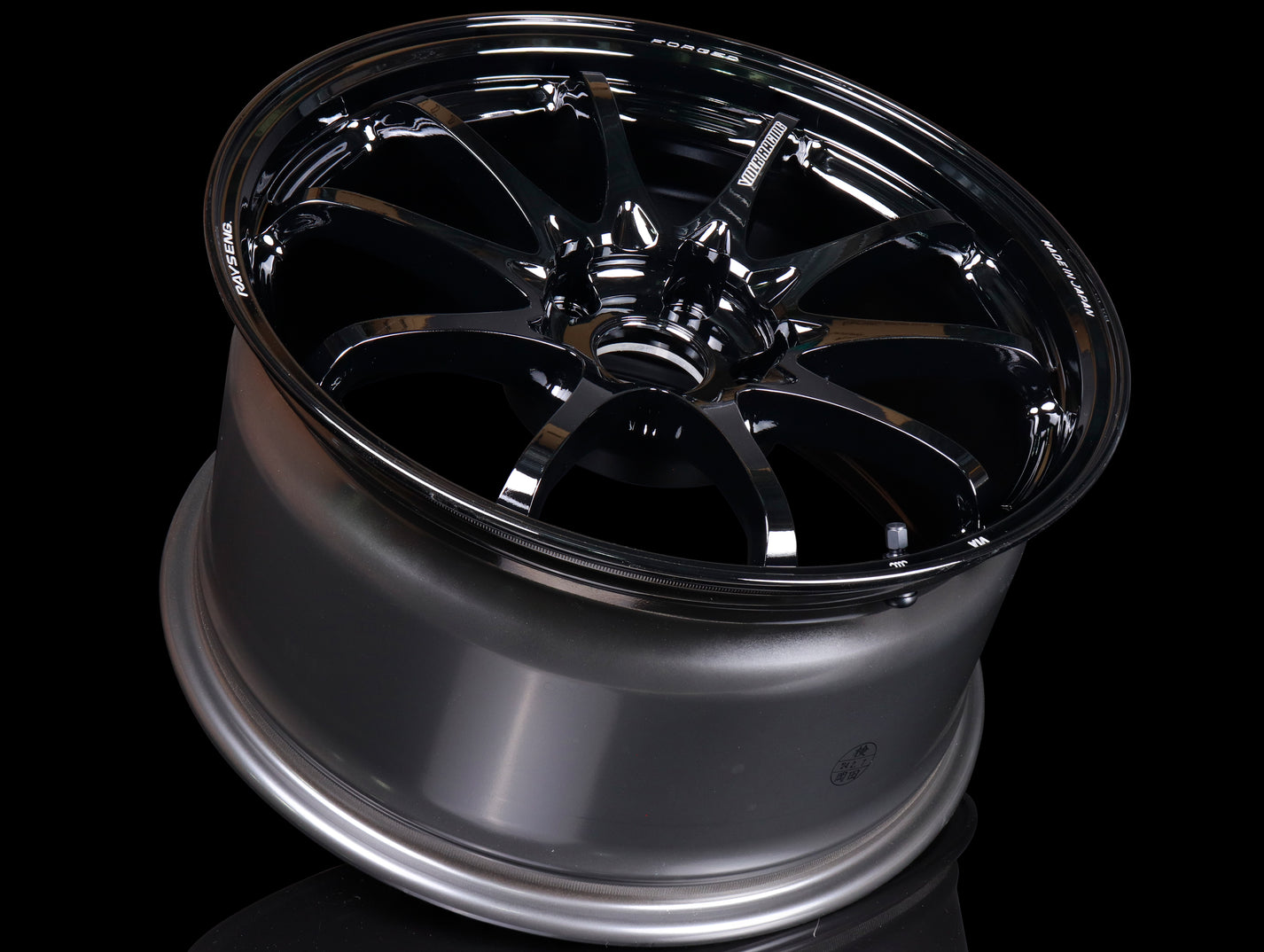 Volk Racing CE28N Plus - 17" Wheels - Gloss Black - JHPUSA