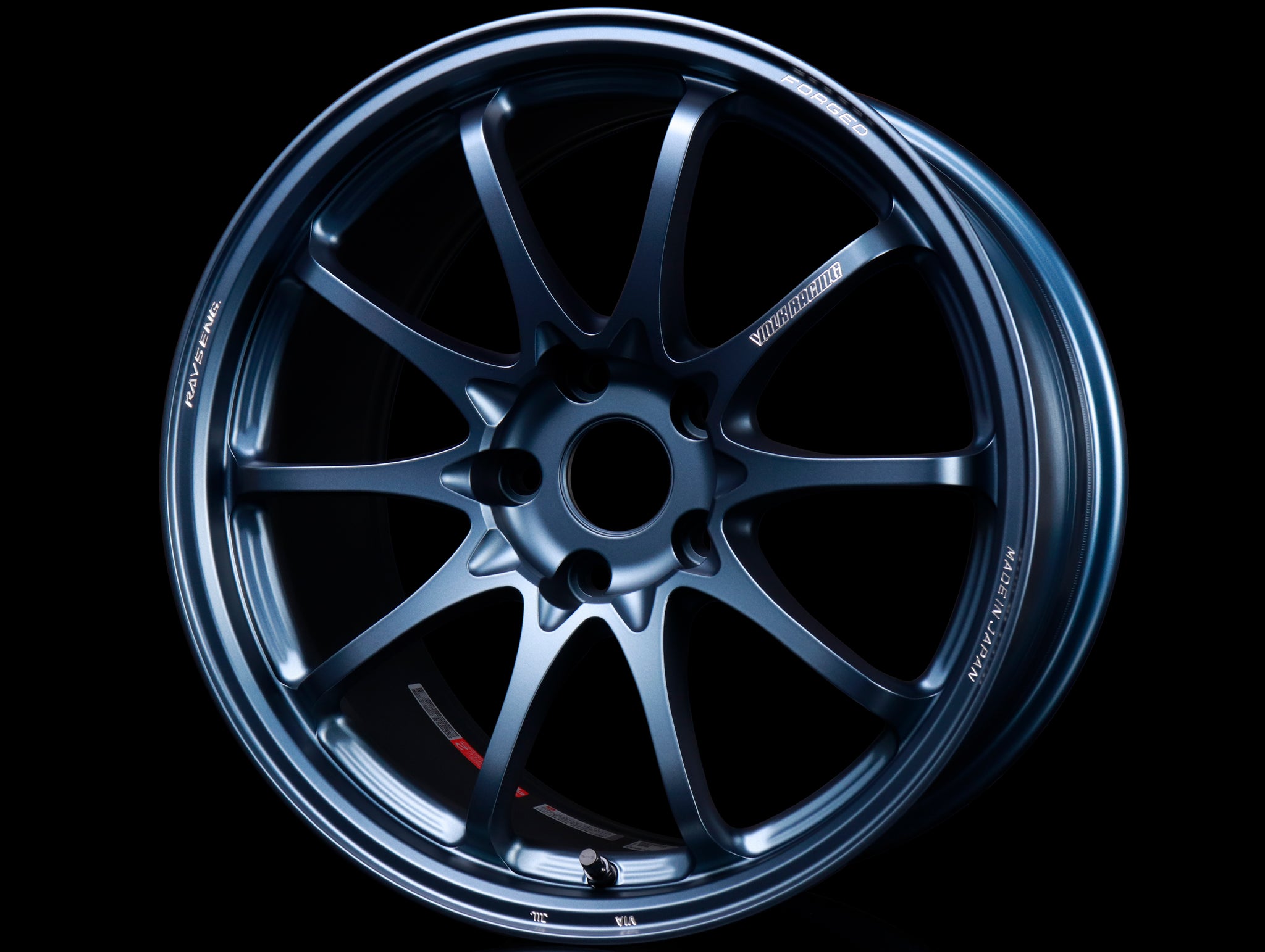 Volk Racing CE28N Plus Wheels - Matte Blue Gunmetal - 18x9.5 / +38 - JHPUSA