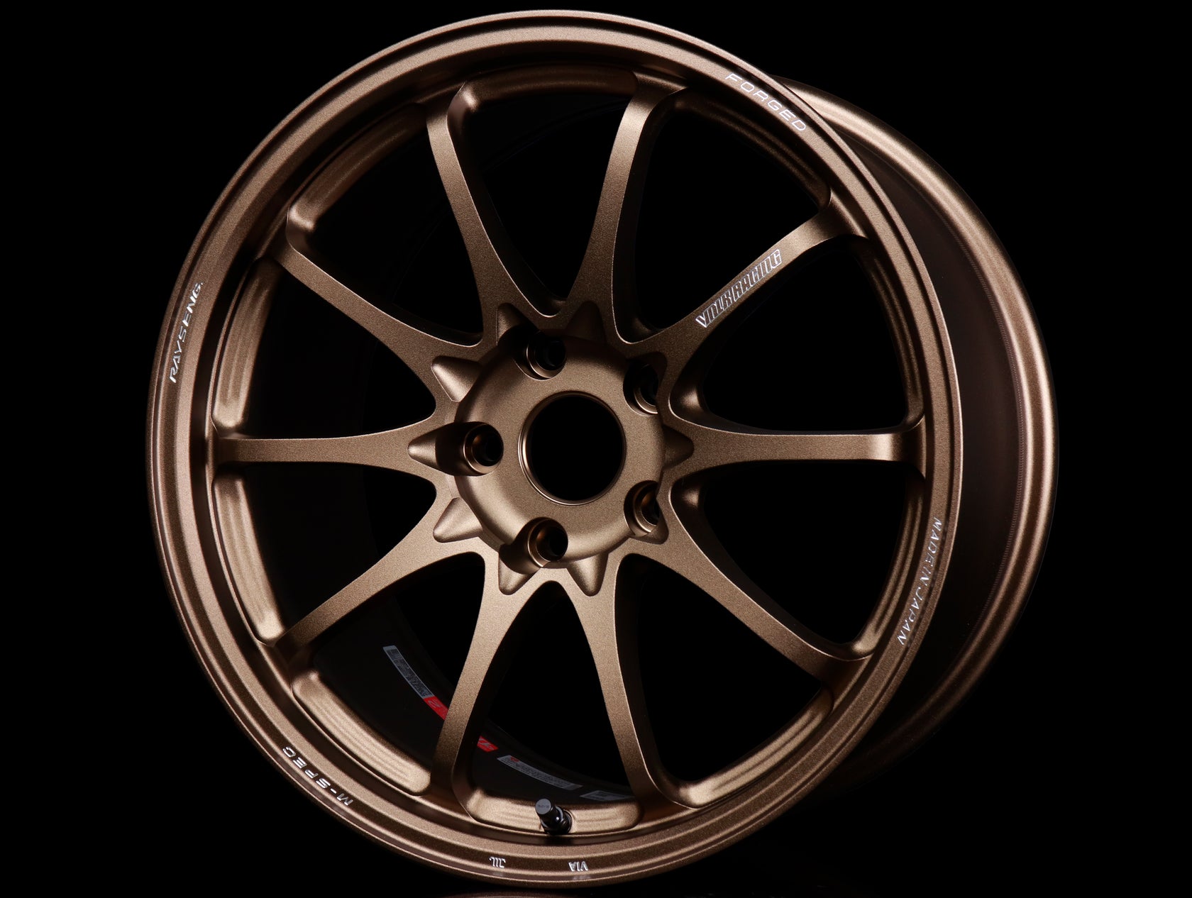Volk Racing CE28N Plus M-Spec Wheels - Bronze - 18x9.5 / 5x120 / +38 - JHPUSA