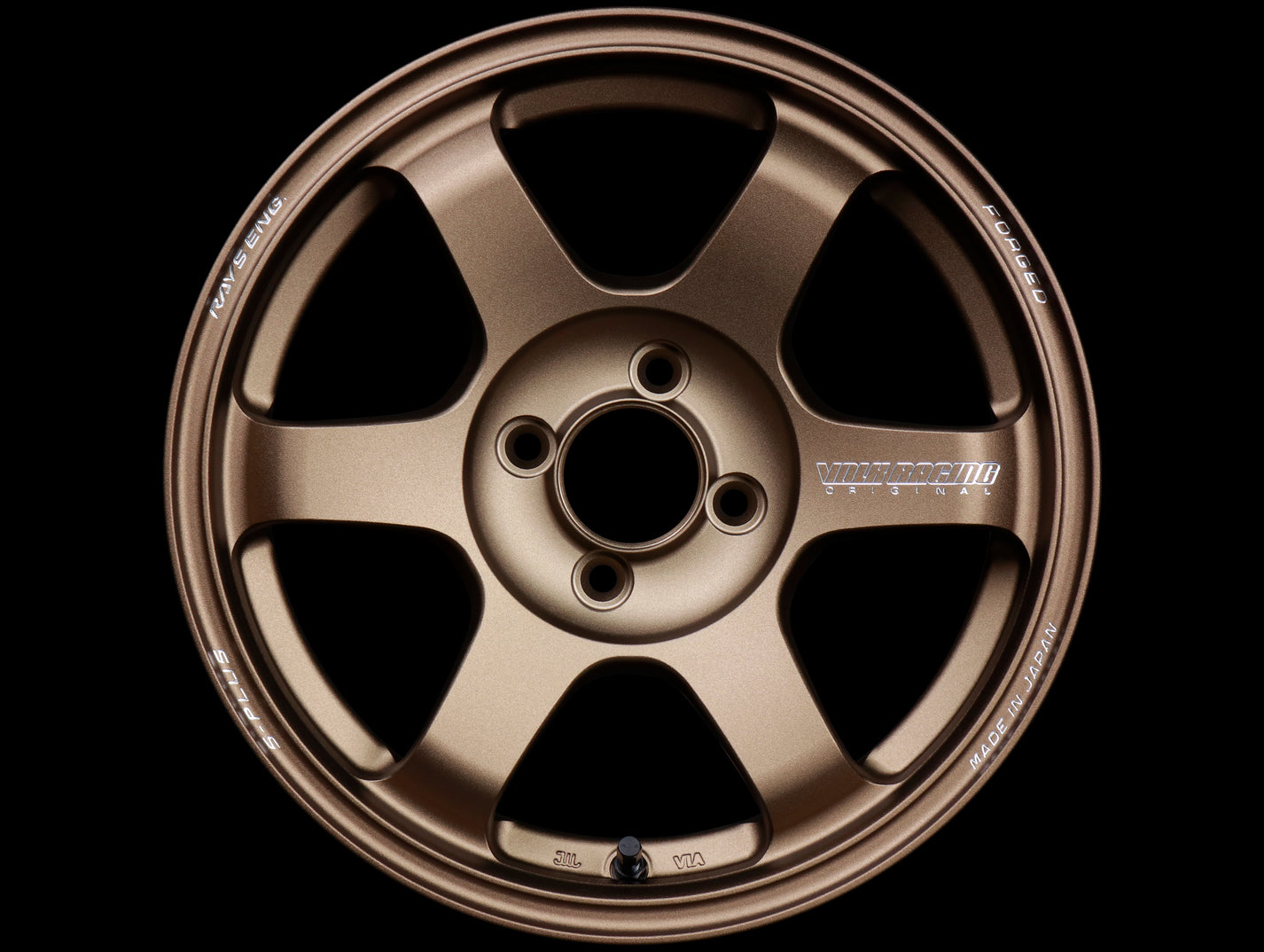Volk Racing TE37 Saga S-Plus Wheels - Bronze / 15x8 / 4x100 / +35 - JHPUSA