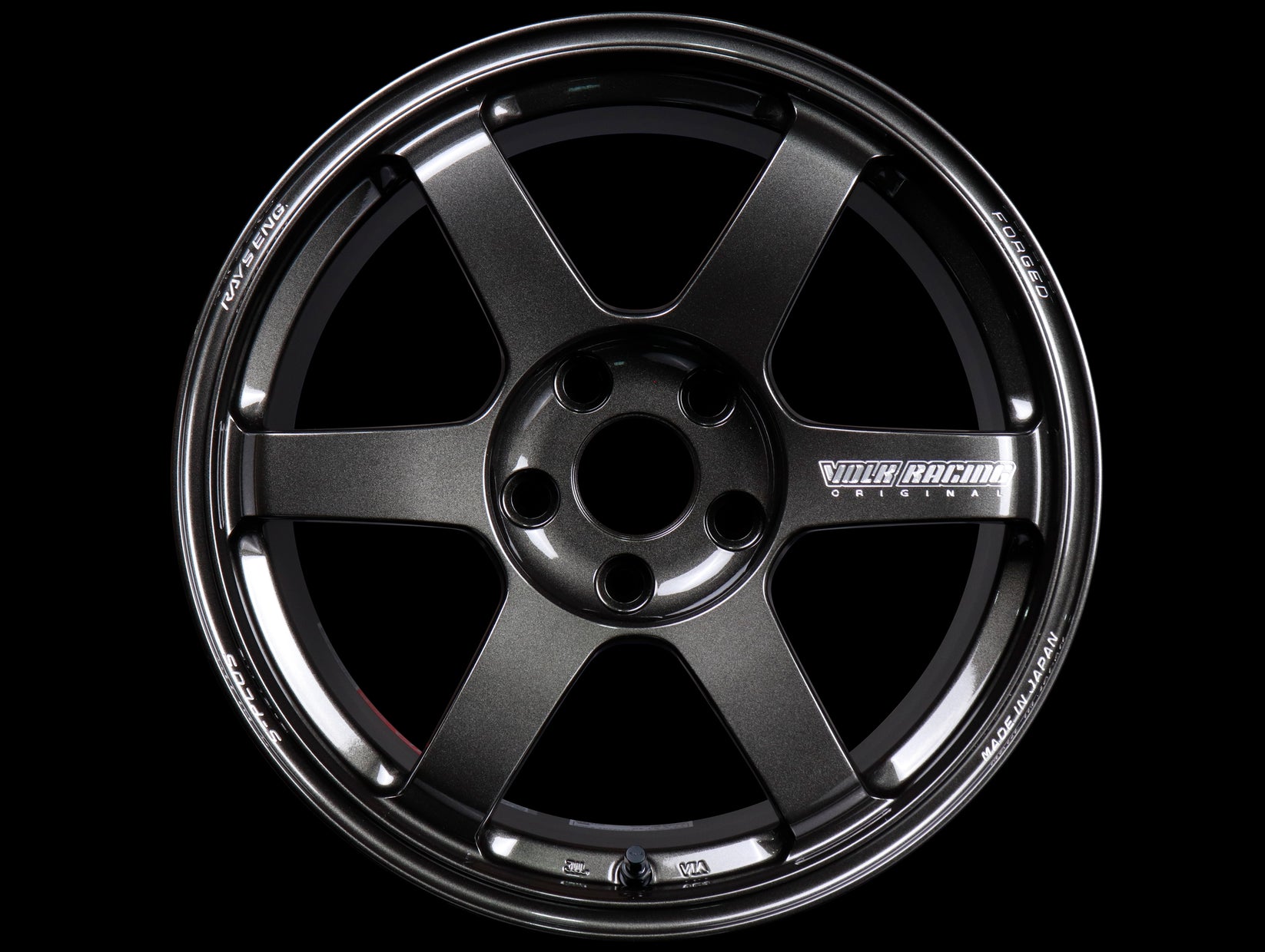 Volk Racing TE37 Saga S-Plus Wheels - Diamond Dark Gunmetal / 17x9 ...