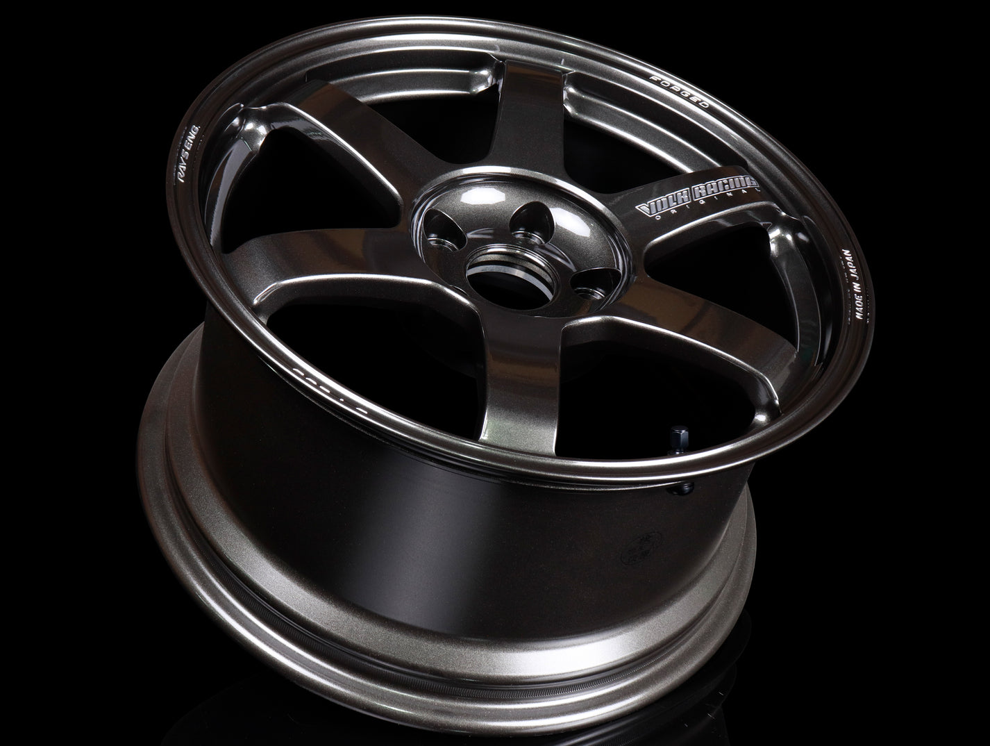 Volk Racing TE37 Saga S-Plus Wheels - Diamond Dark Gunmetal / 17x9 ...