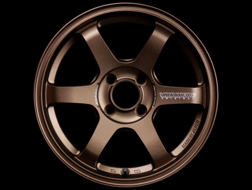 Volk Racing TE37 Sonic Wheels - Bronze 15x7 / 4x100 / +35 - JHPUSA