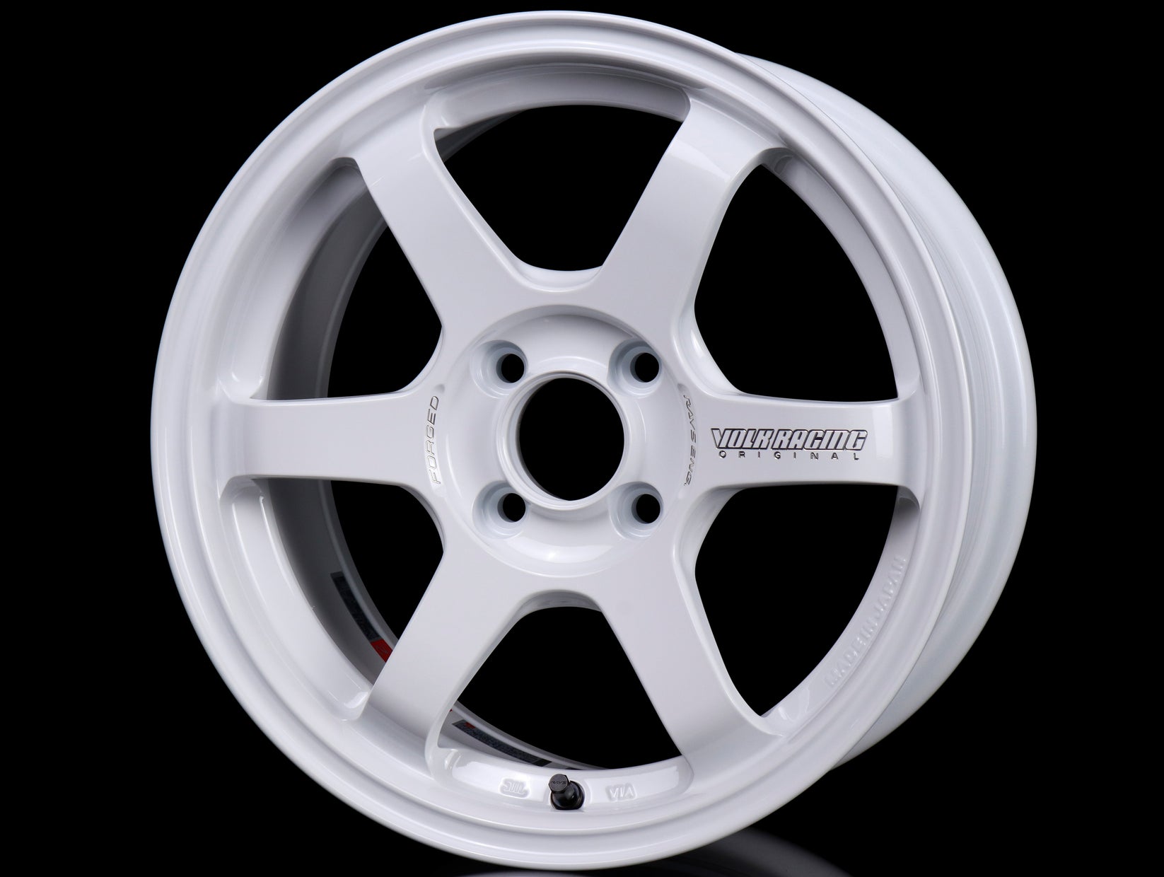 Volk Racing TE37 Sonic Wheels - Dash White 15x7 / 4x100 / +35 - JHPUSA