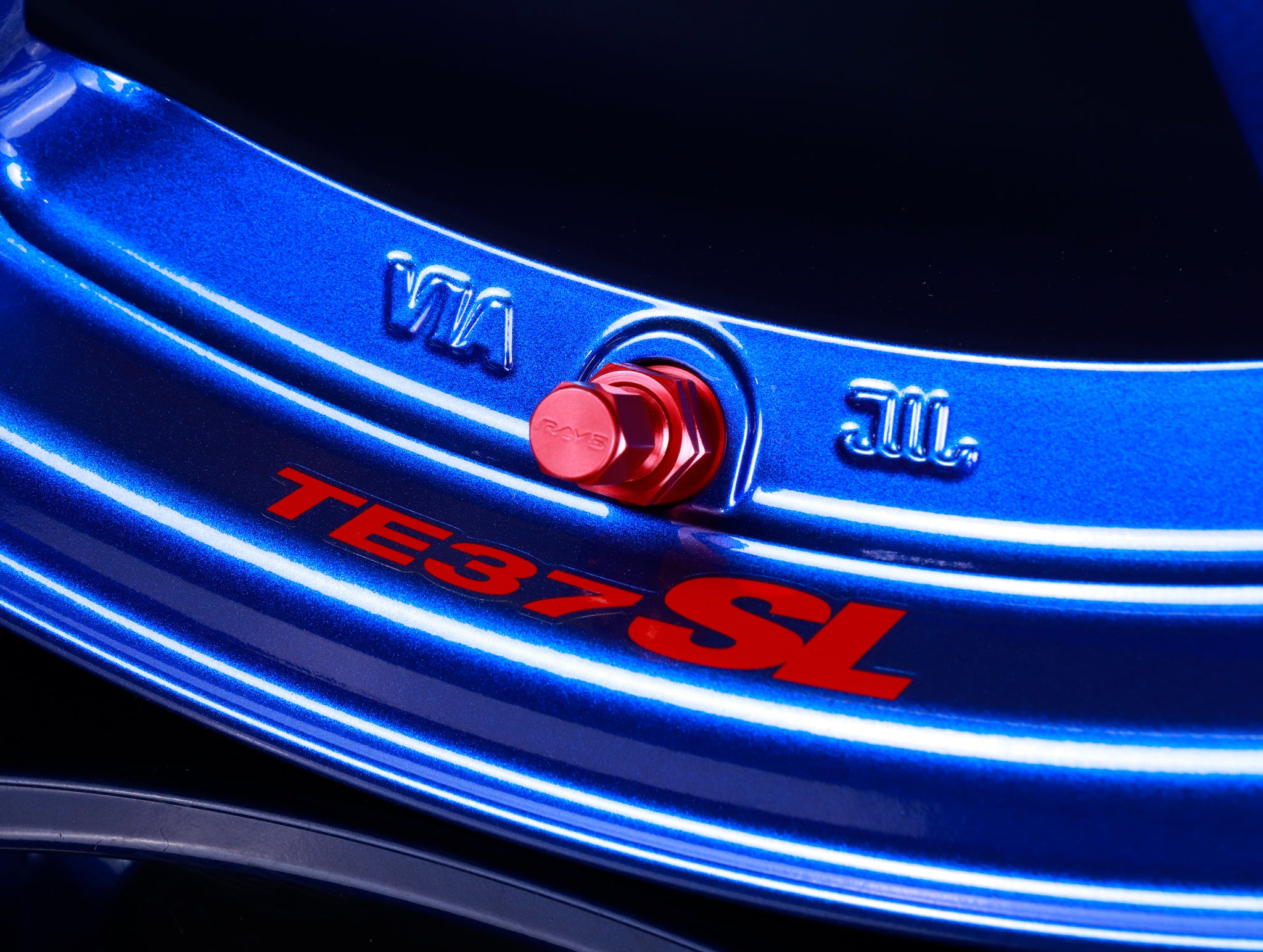 Volk Racing TE37SL Super Lap Edition - Hyper Blue 18x9.5 / 5x120 - JHPUSA