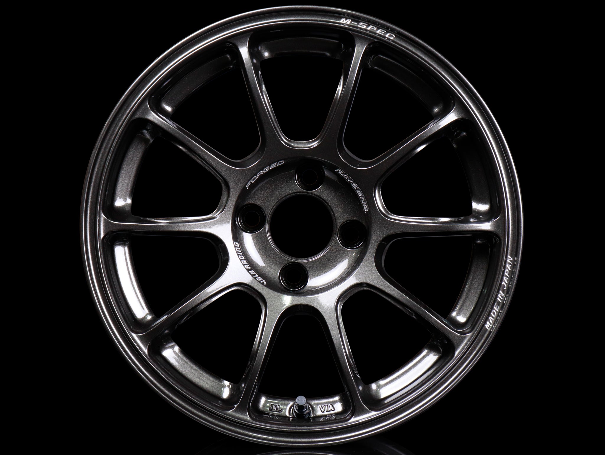 Volk Racing ZE40 M-Spec Wheels - Diamond Dark Gunmetal / 15x8 / 4x100 ...