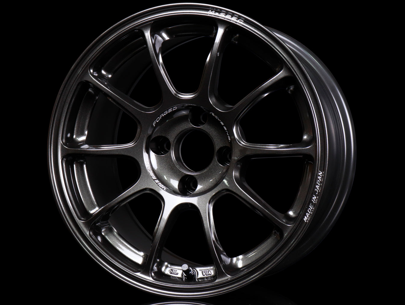 Volk Racing ZE40 M-Spec Wheels - Diamond Dark Gunmetal / 15x8 / 4x100 ...